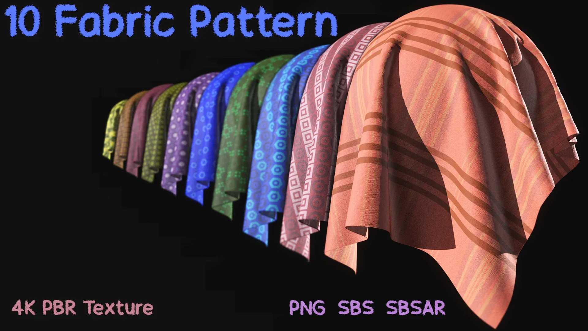 10 Basic Fabric Pattern - FlippedNormals