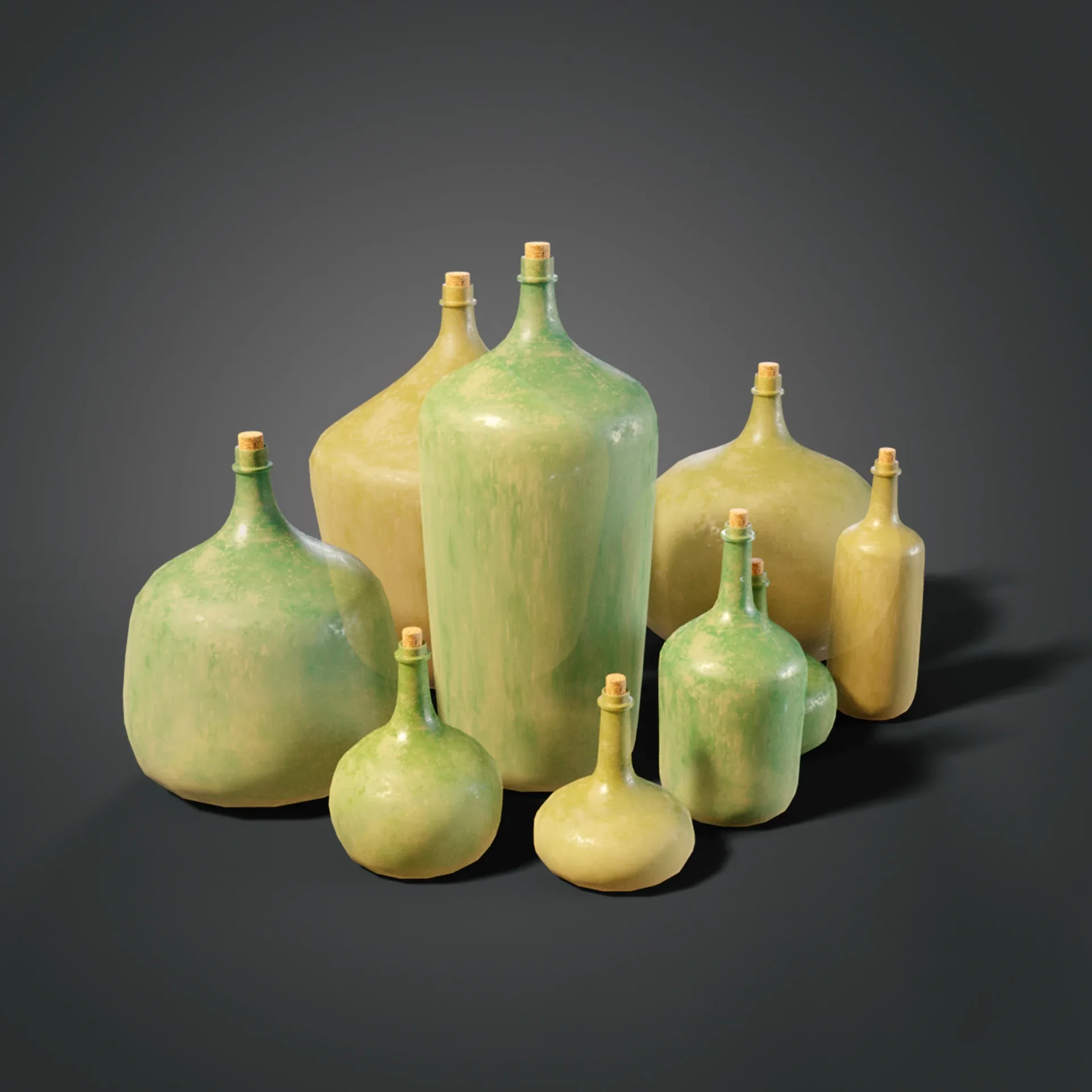 Medieval market container props - FlippedNormals