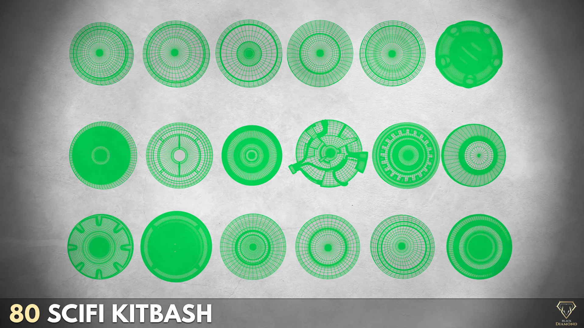 80 SCIFI Kitbash - FlippedNormals