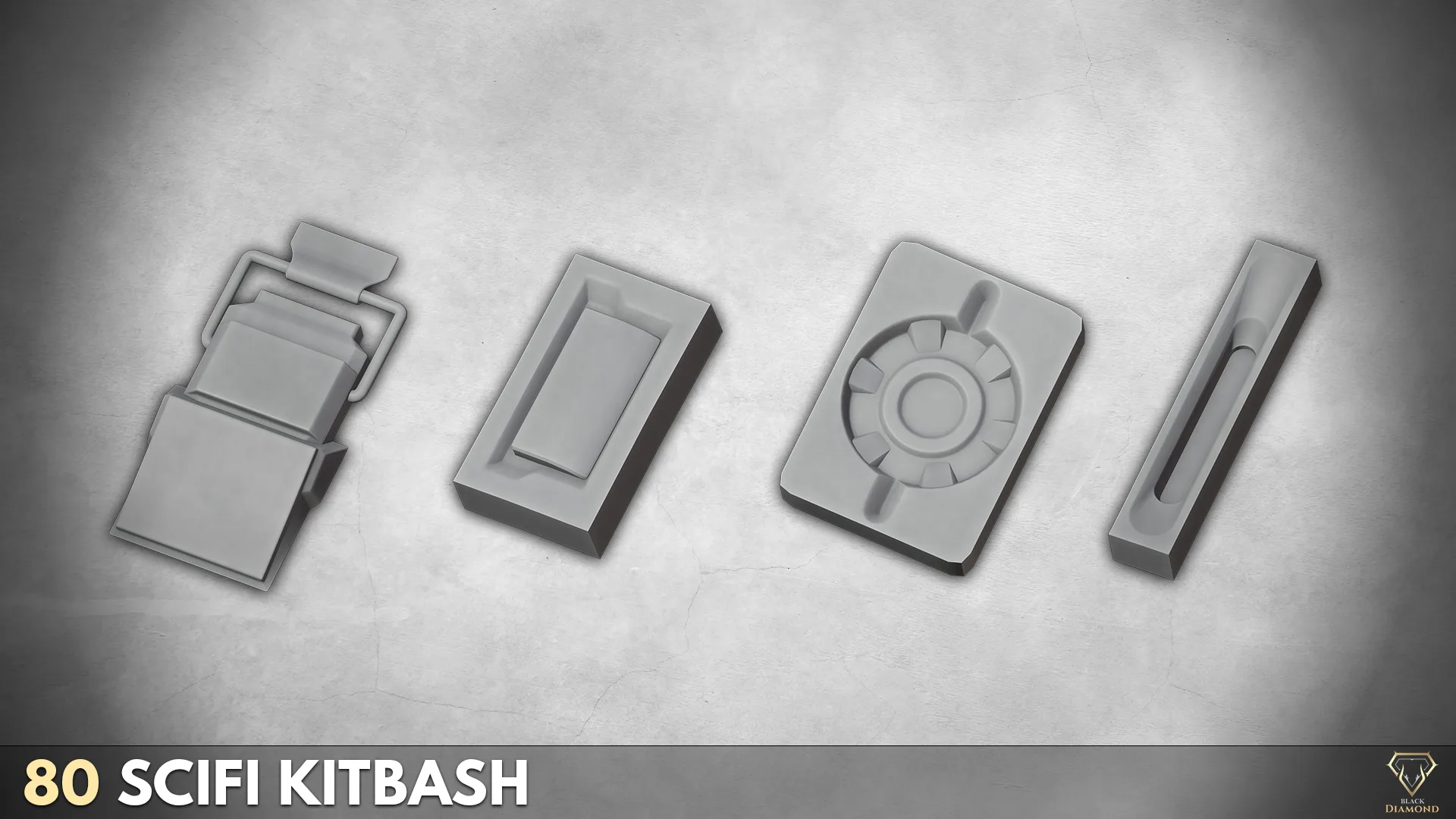 80 SCIFI Kitbash - FlippedNormals