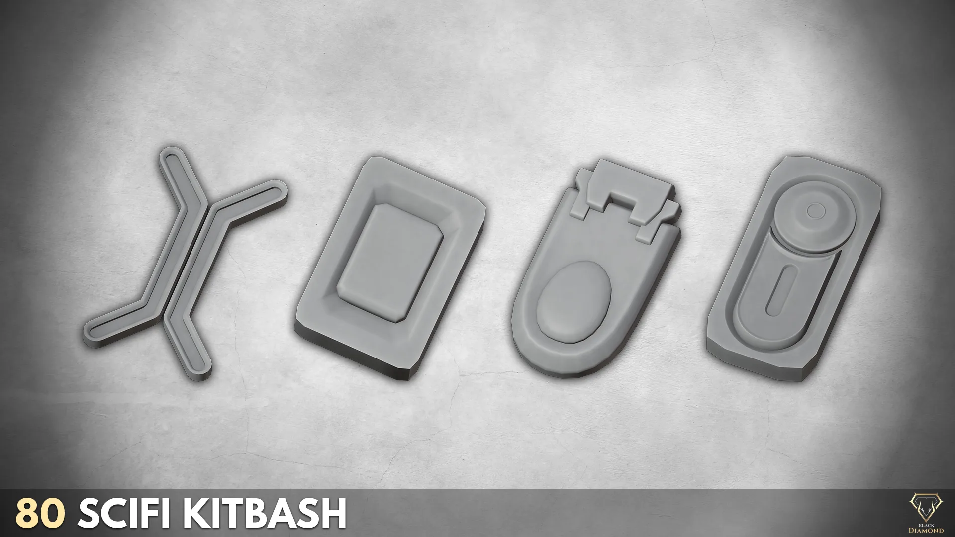 80 SCIFI Kitbash - FlippedNormals