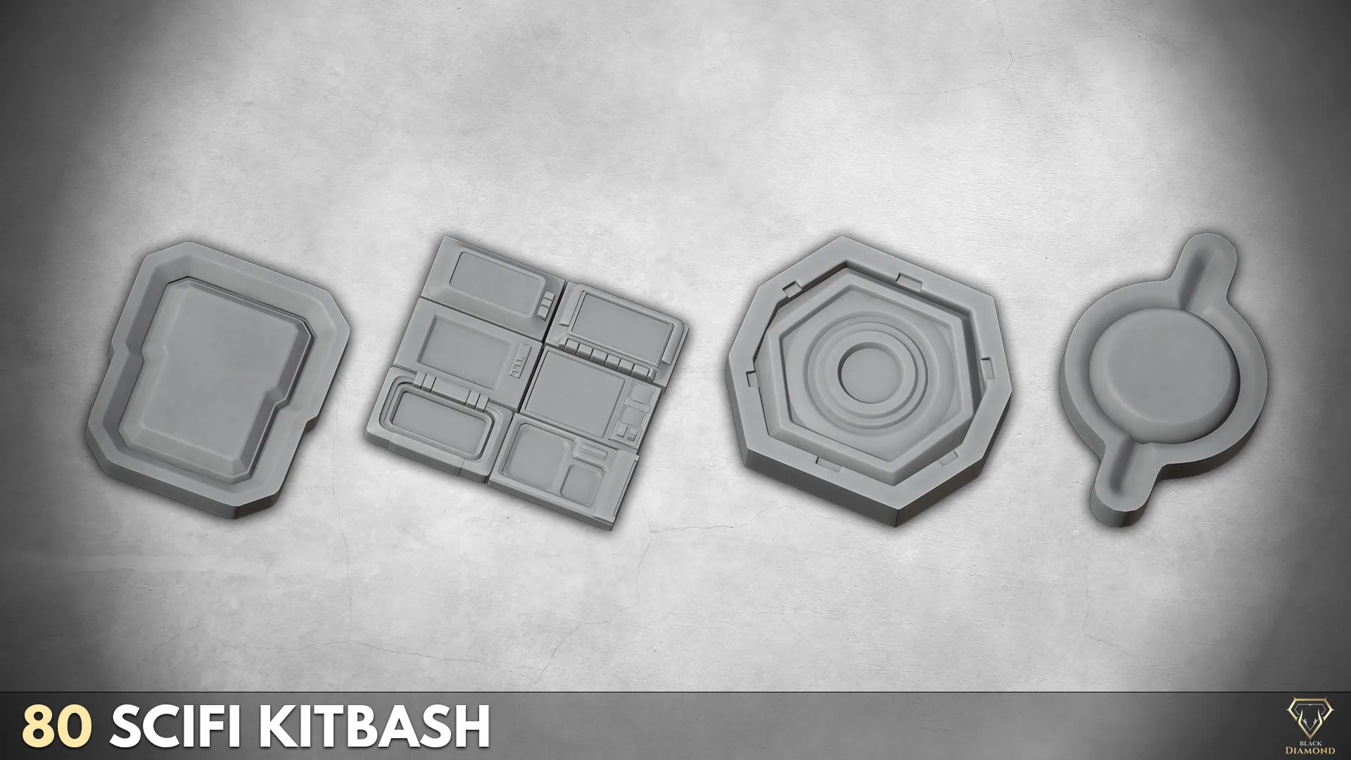 80 SCIFI Kitbash - FlippedNormals
