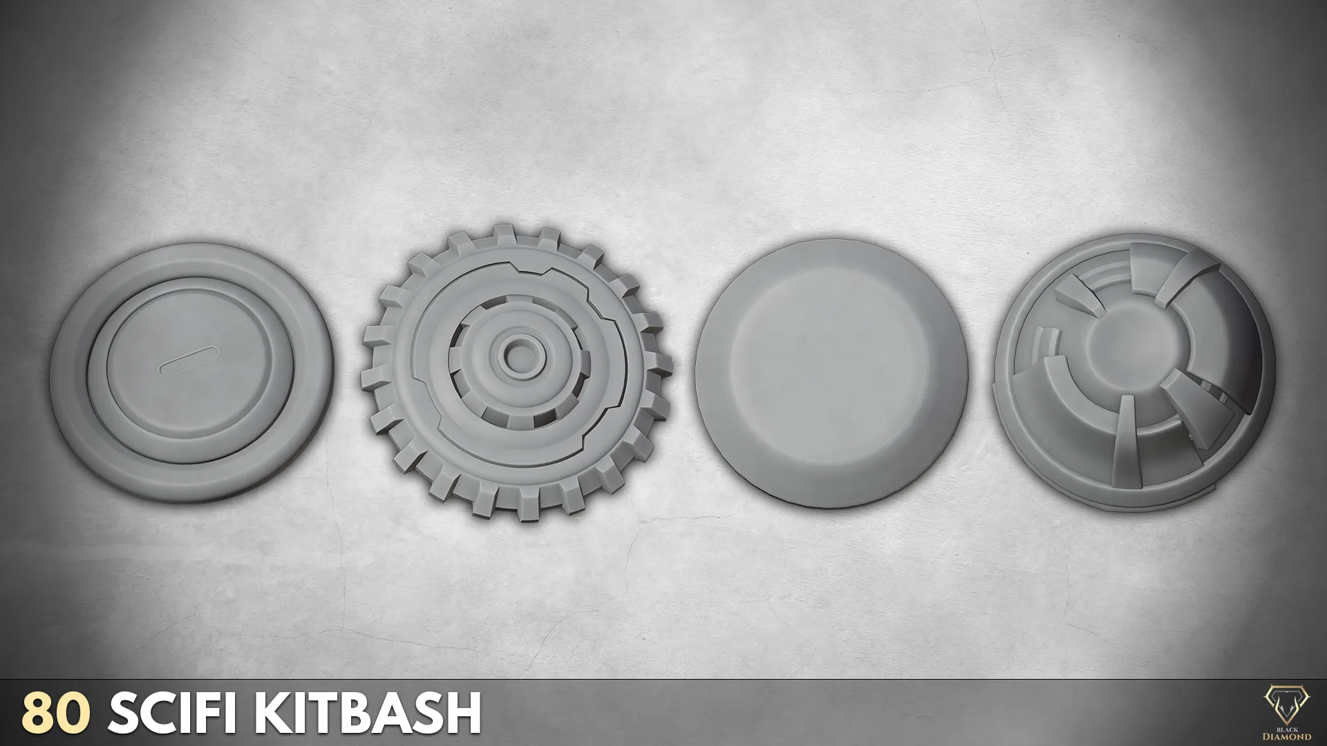 80 SCIFI Kitbash - FlippedNormals