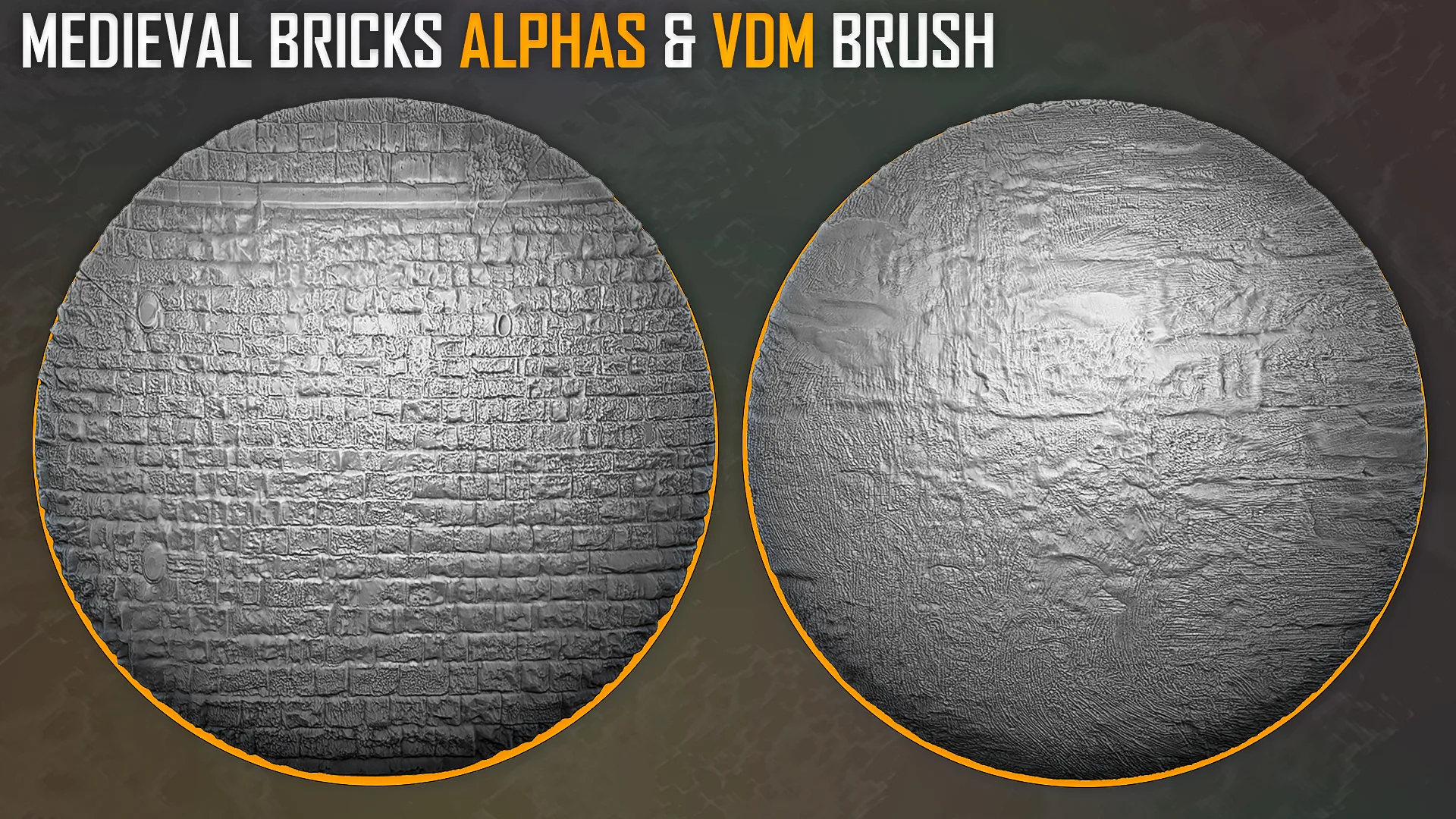 Medieval Bricks Alphas and VDM - FlippedNormals