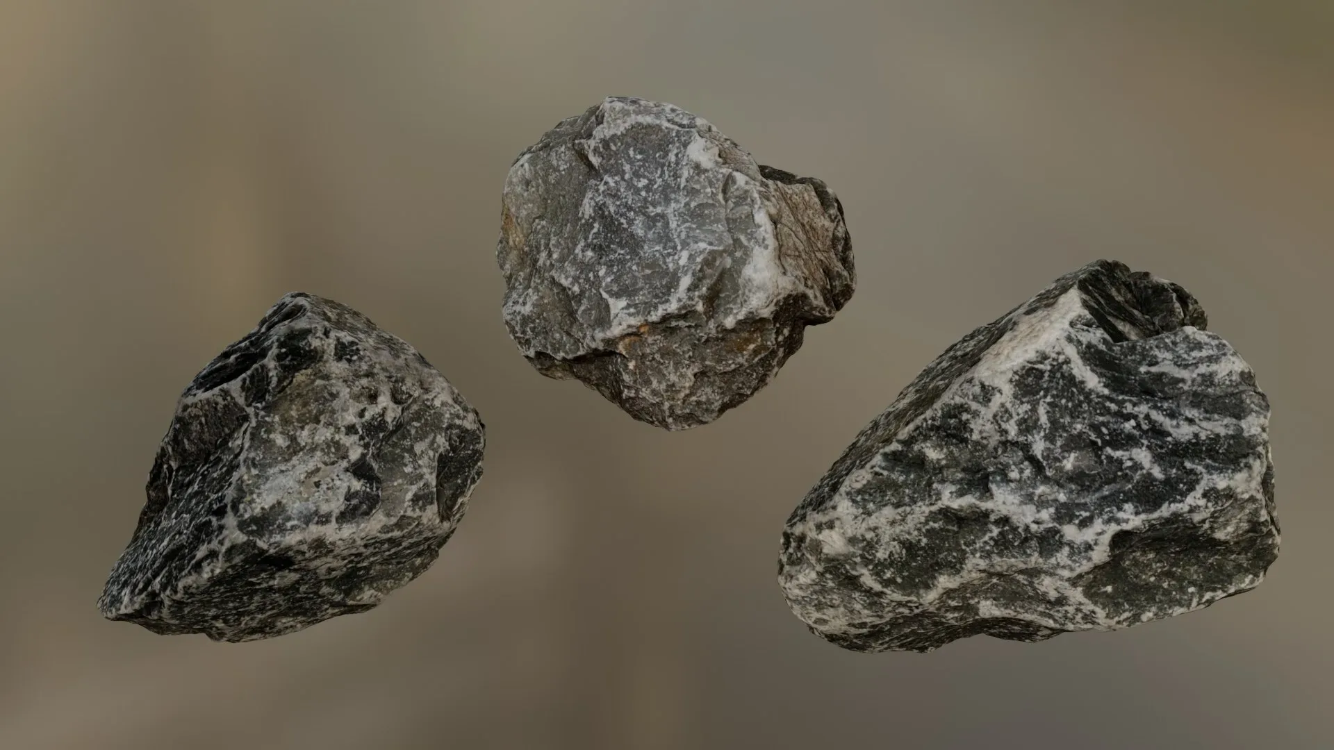 Grey Rock Pack 001 - FlippedNormals