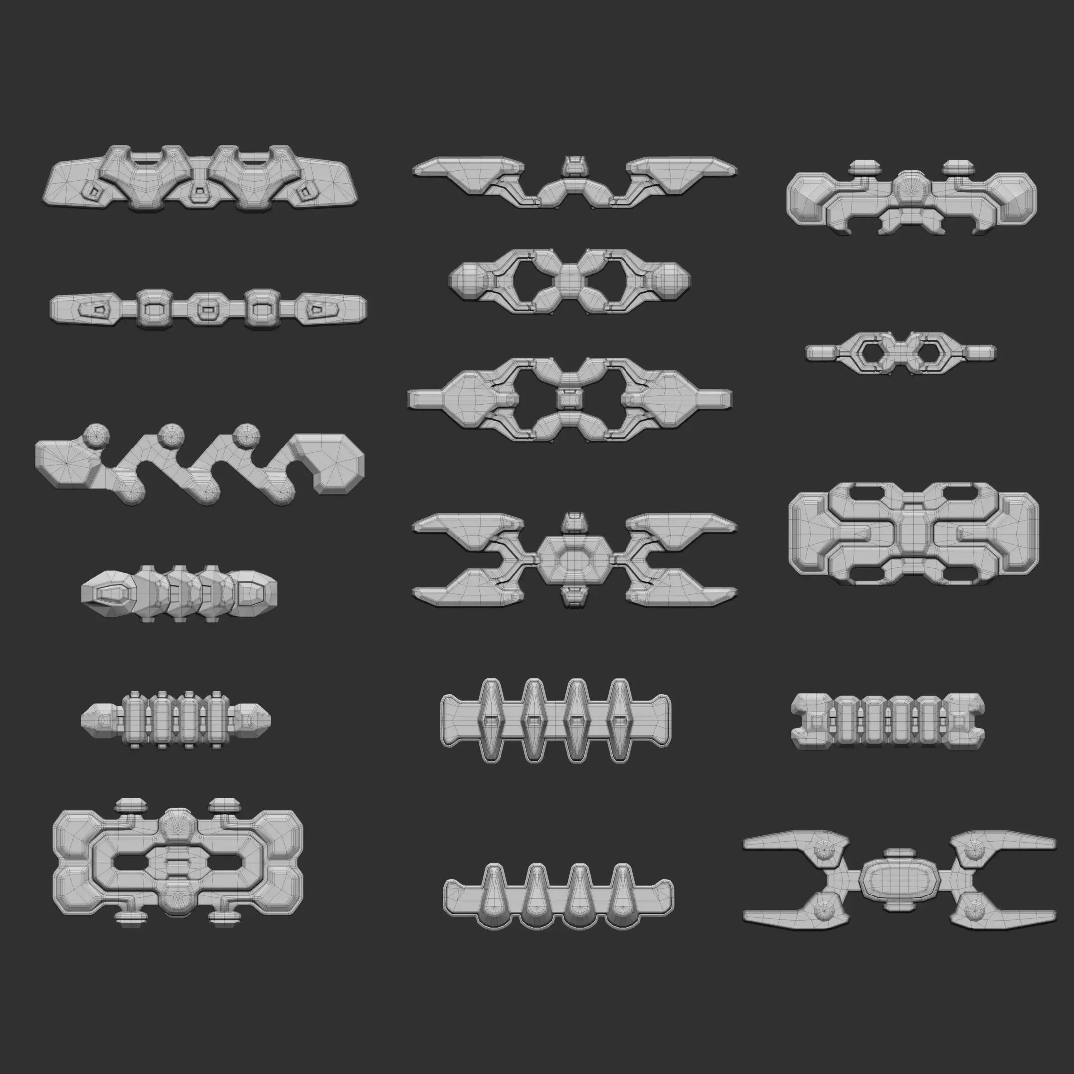 Sci-fi Cyber-Kit - FlippedNormals