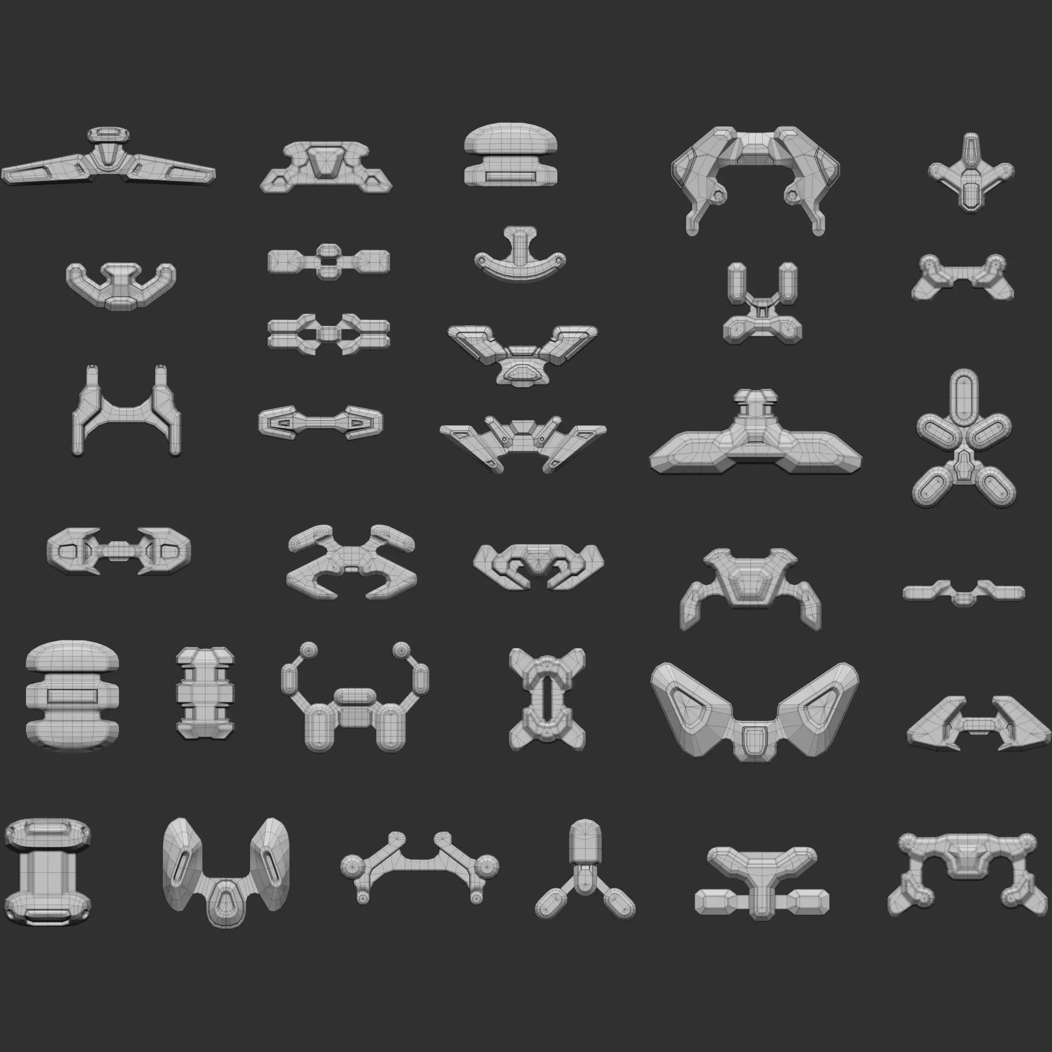 Sci-fi Cyber-Kit - FlippedNormals