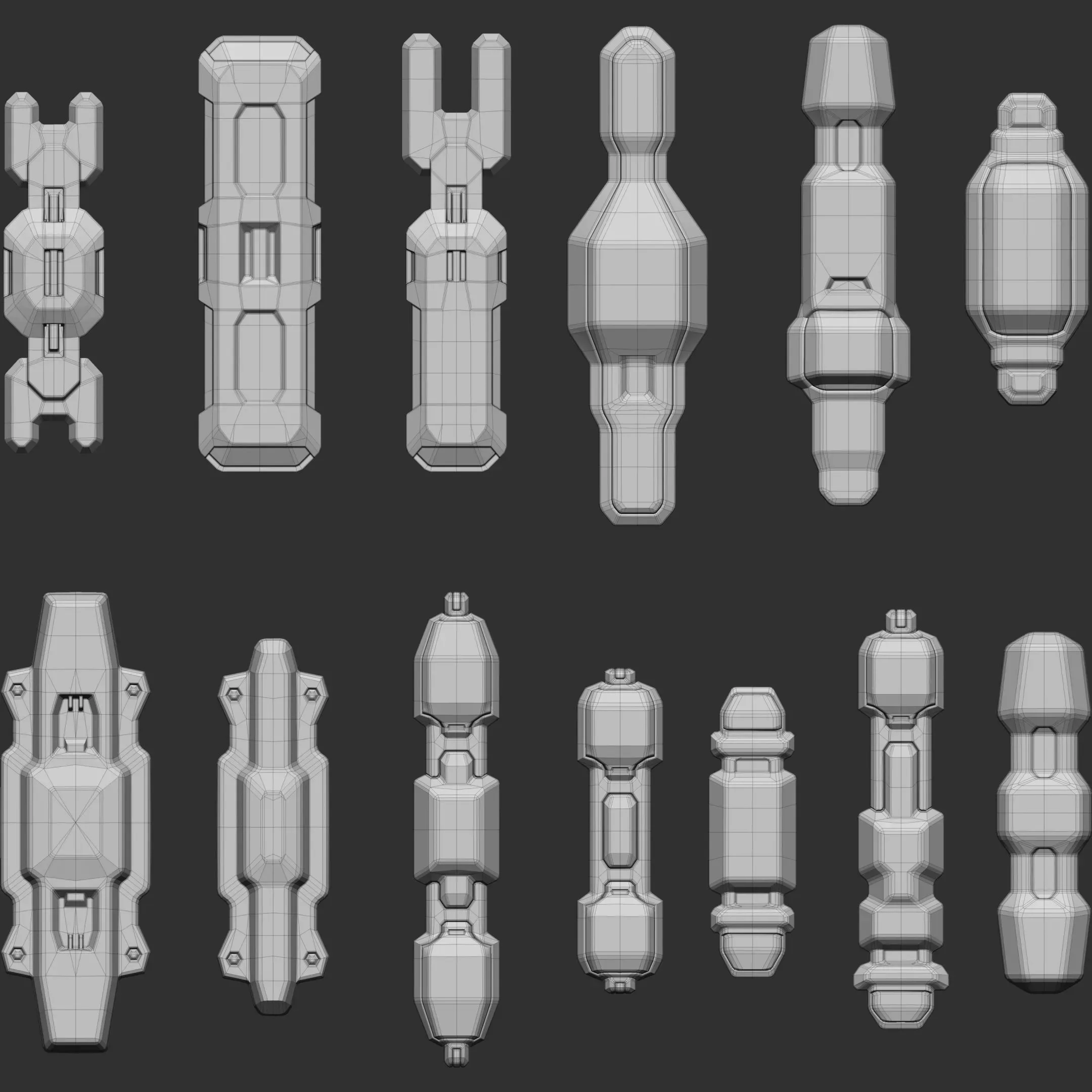 Sci-fi Cyber-Kit - FlippedNormals