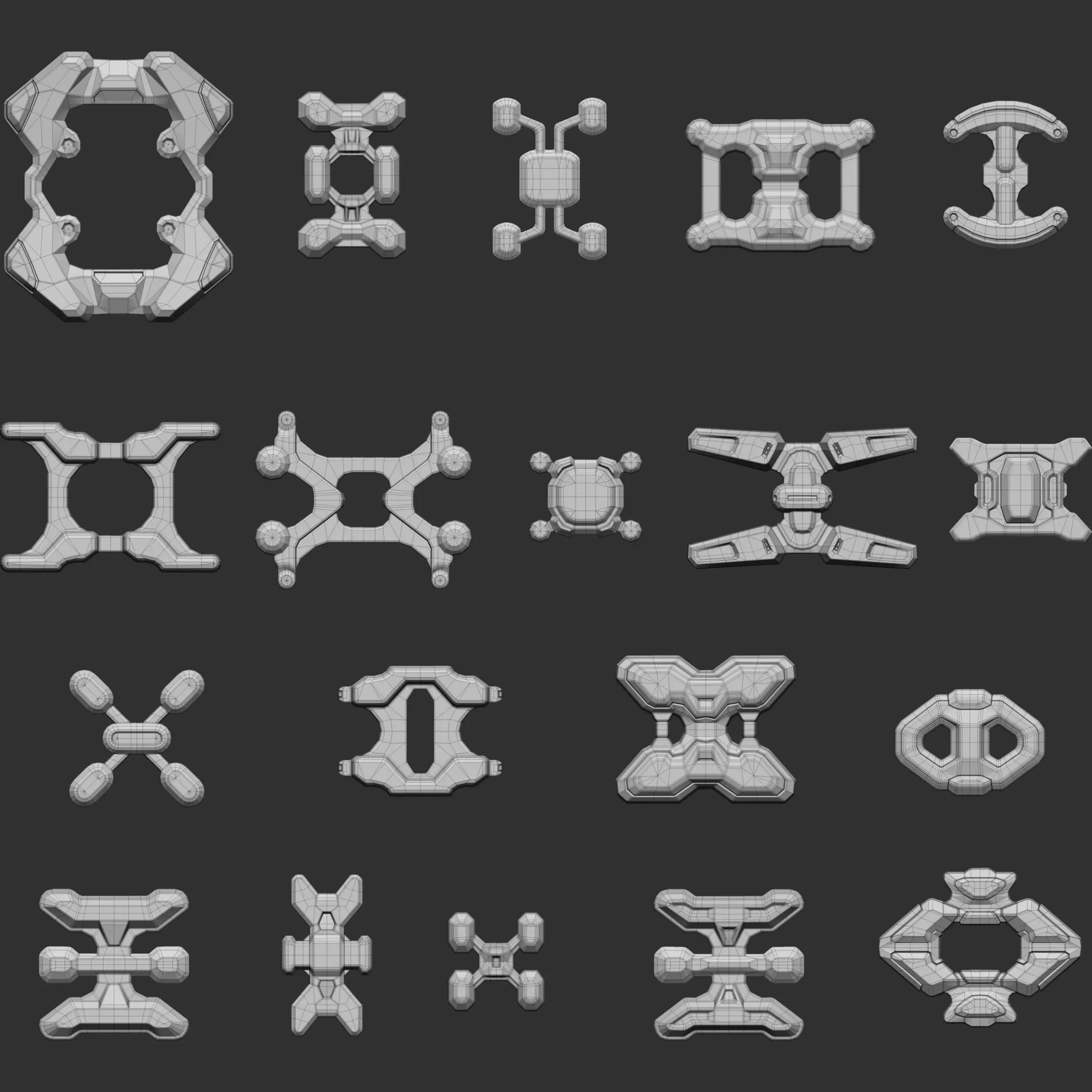 Sci-fi Cyber-Kit - FlippedNormals