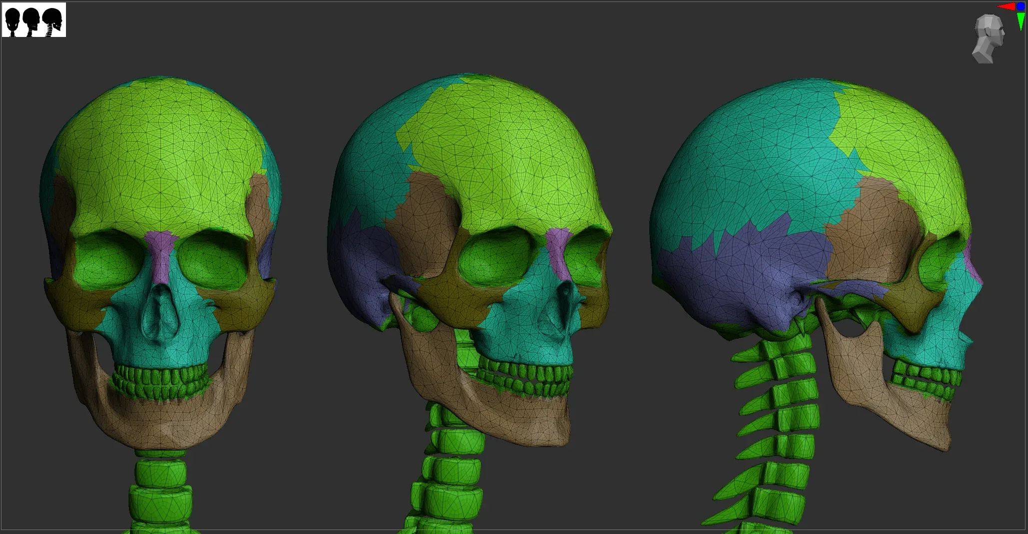Zbrush - How to Sculpt Faces - FlippedNormals Zbrush - How to Sculpt Faces - FlippedNormals