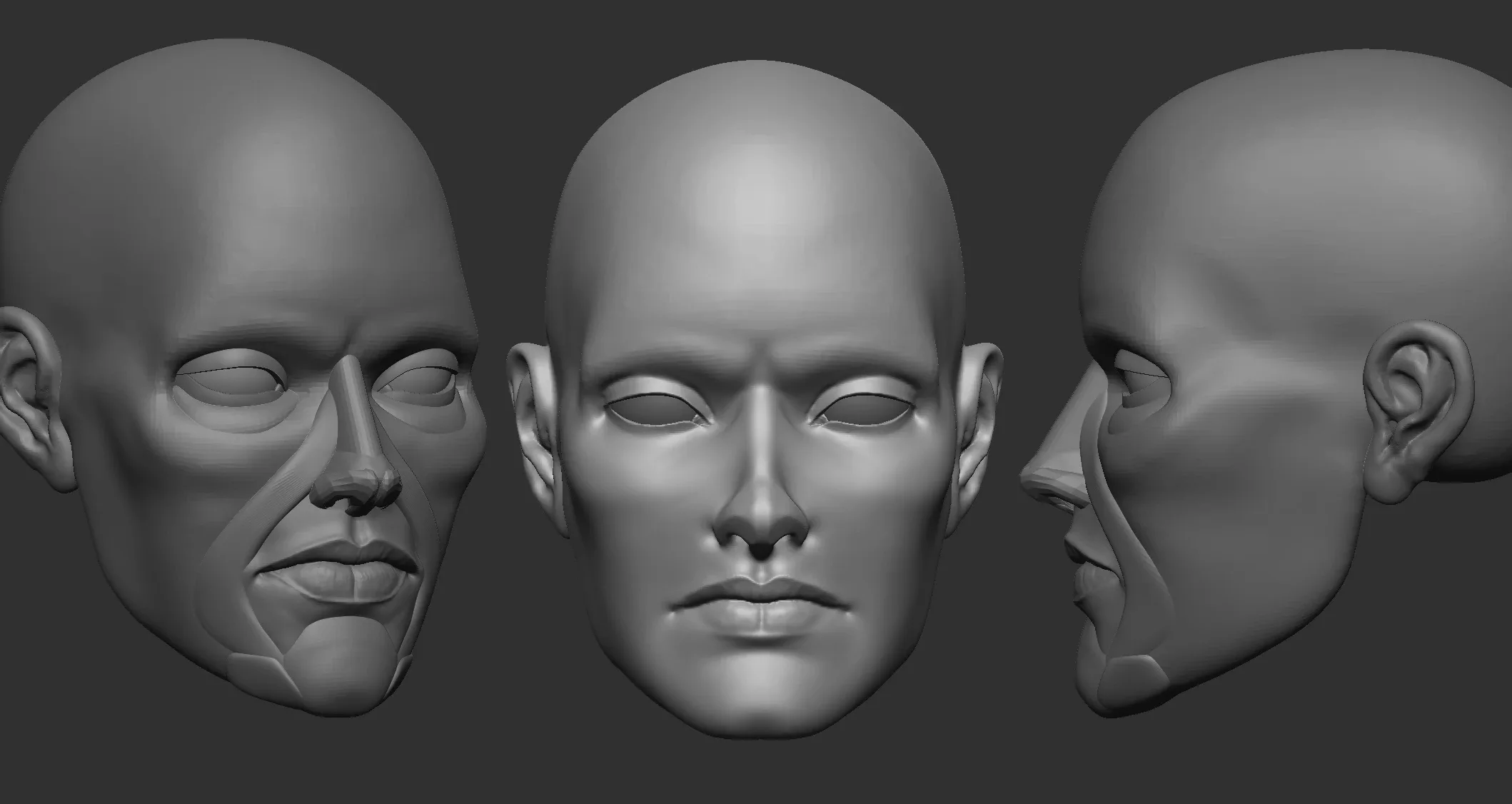 Zbrush - How to Sculpt Faces - FlippedNormals Zbrush - How to Sculpt Faces - FlippedNormals