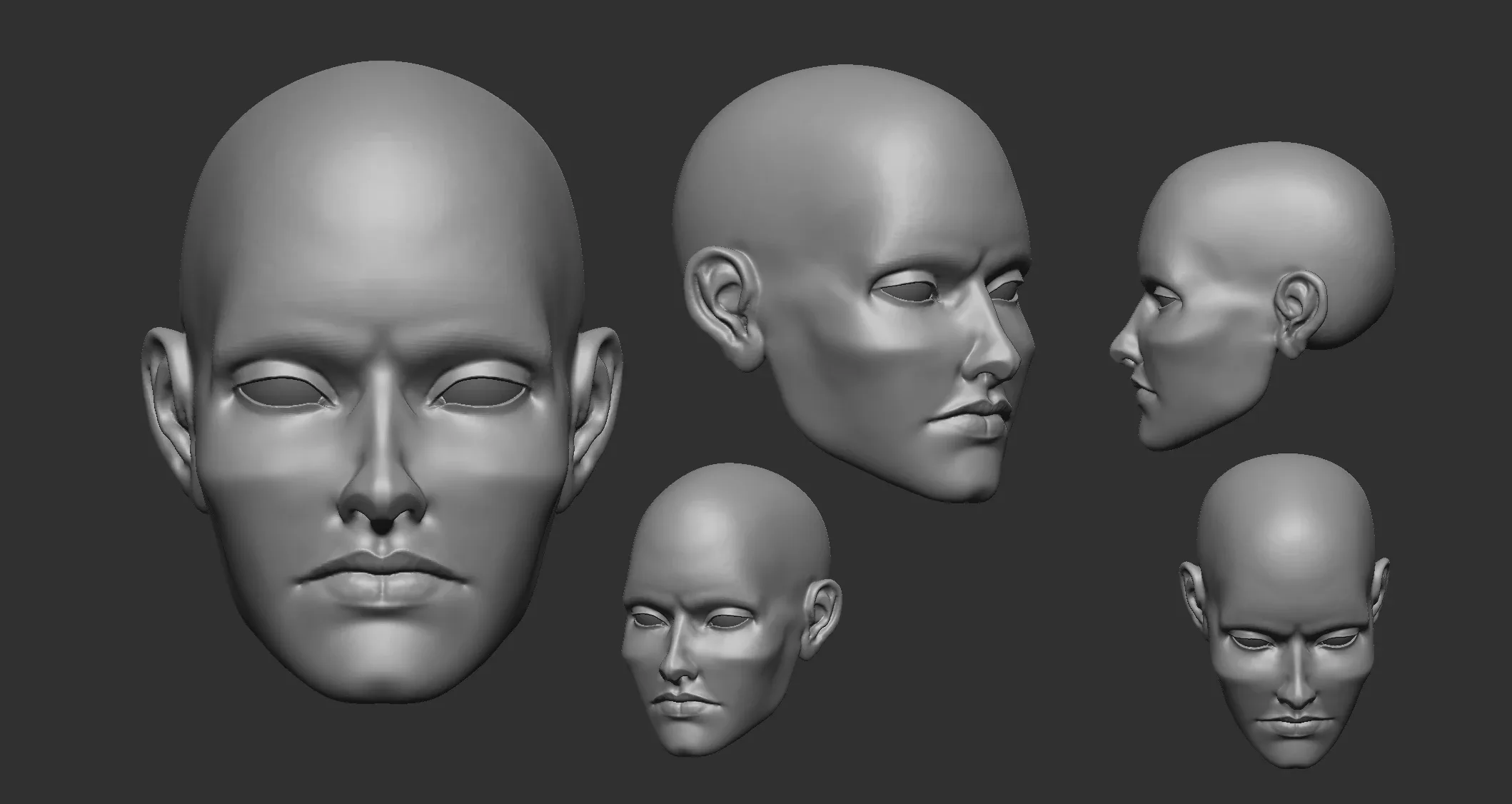 Zbrush - How to Sculpt Faces - FlippedNormals Zbrush - How to Sculpt Faces - FlippedNormals