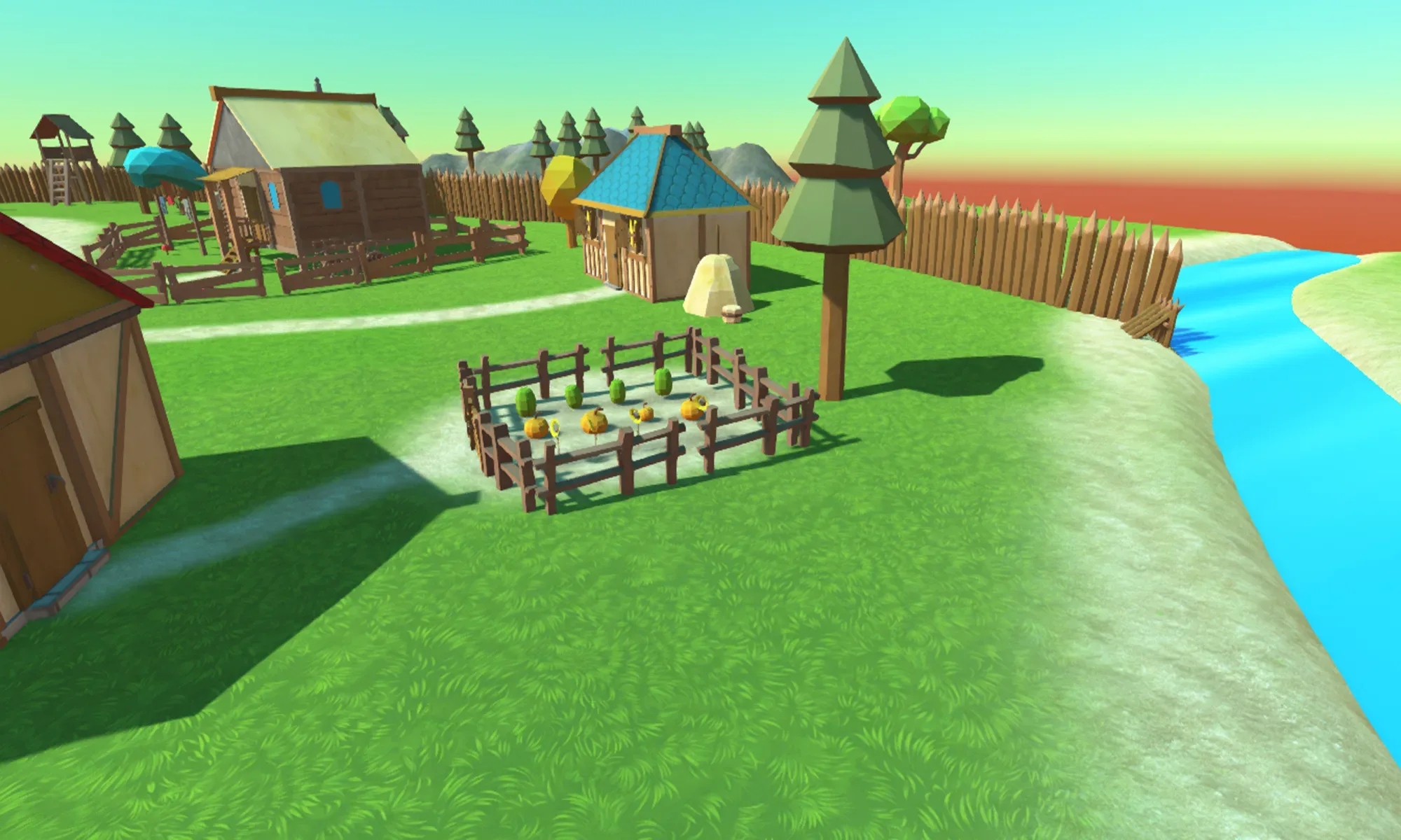 Stylized Fantasy Village - FlippedNormals