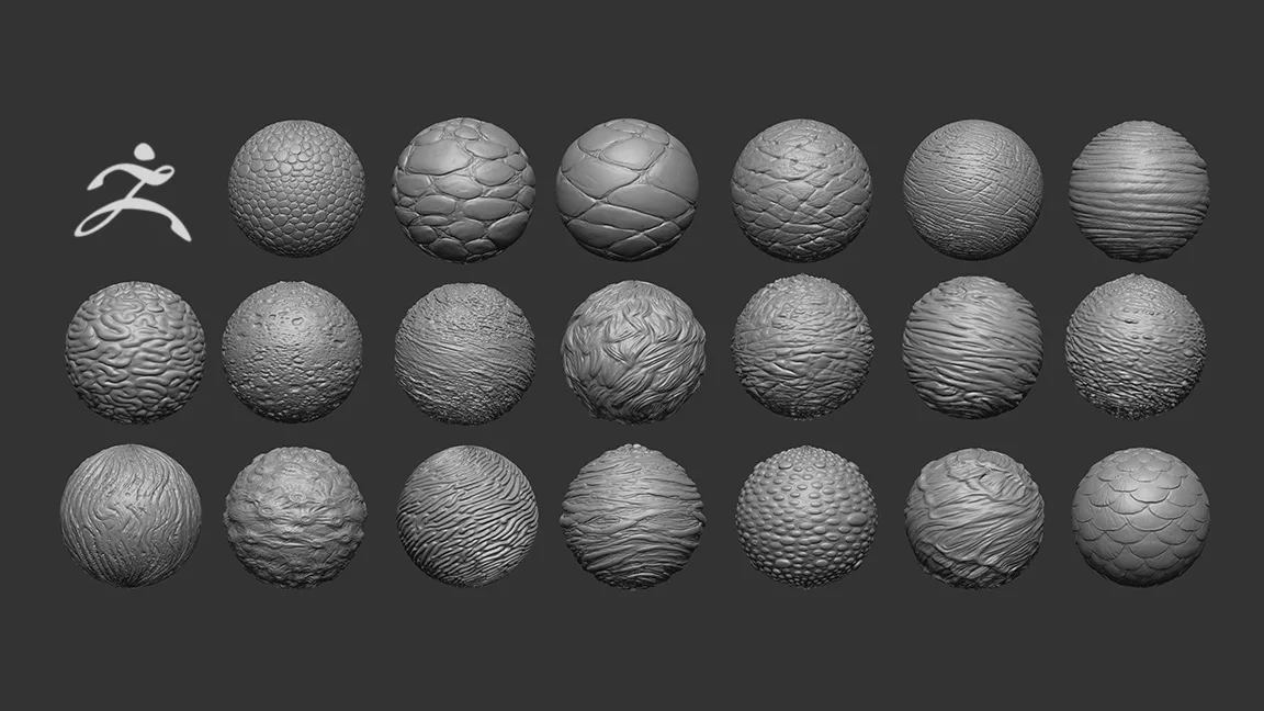 Seamless Creature Pack Brushes - FlippedNormals