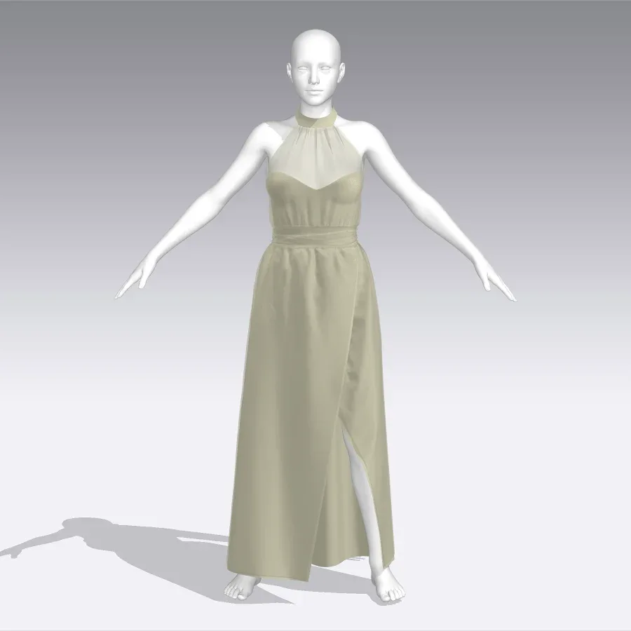 Long Fluo Dress - FlippedNormals