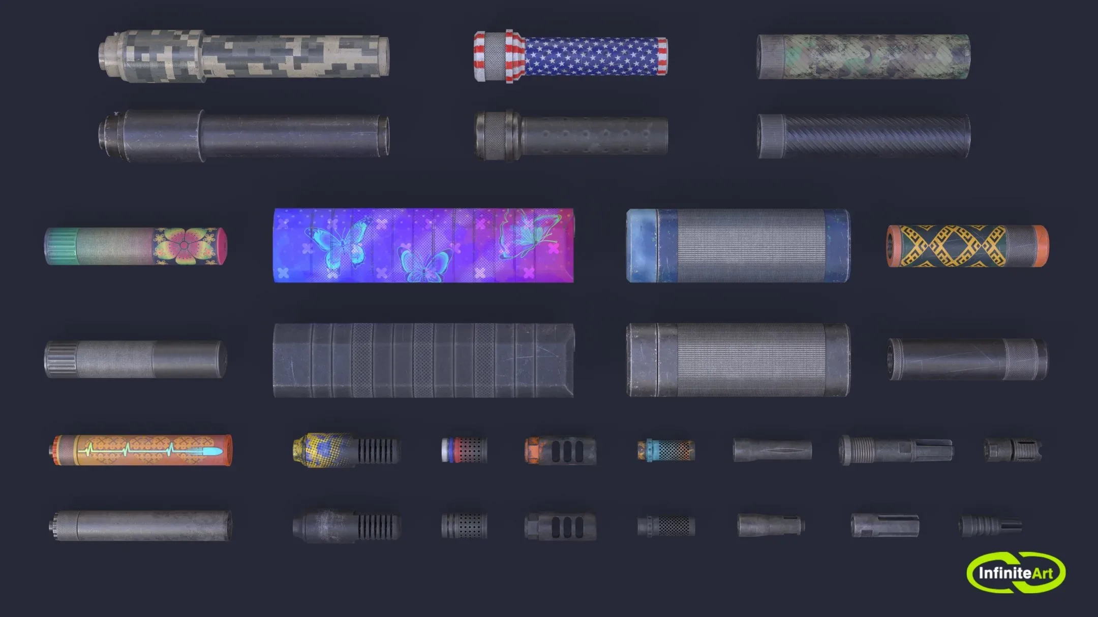 Flash-Hider suppressor - FlippedNormals