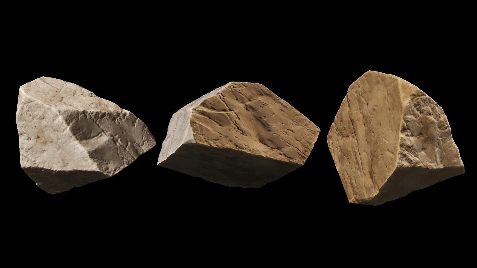 65 real stone alpha brush bundle - FlippedNormals