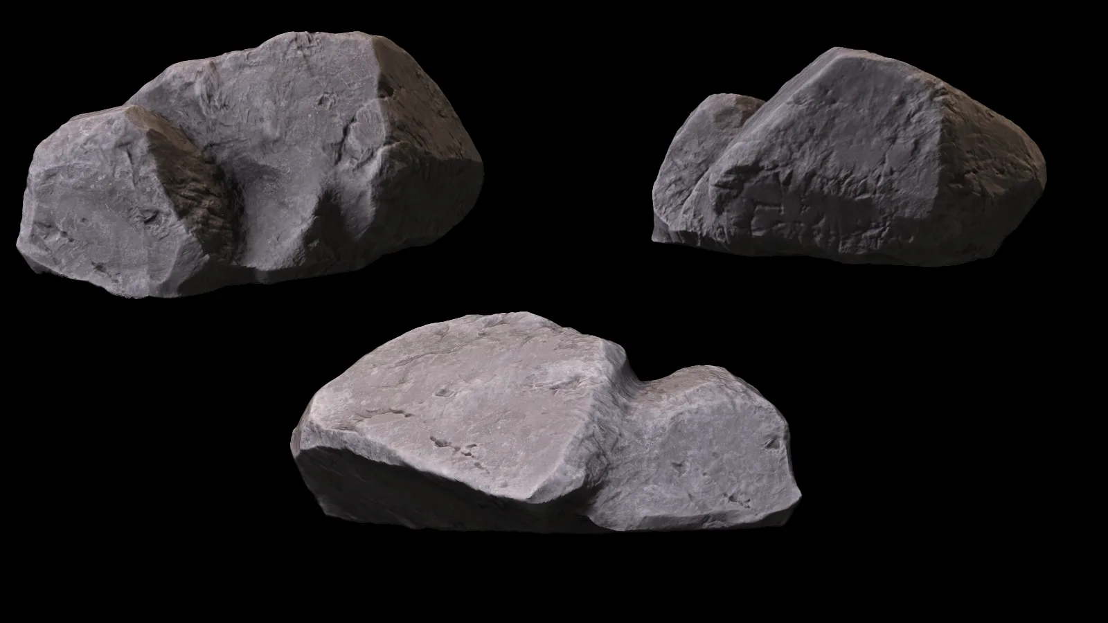 65 real stone alpha brush bundle - FlippedNormals
