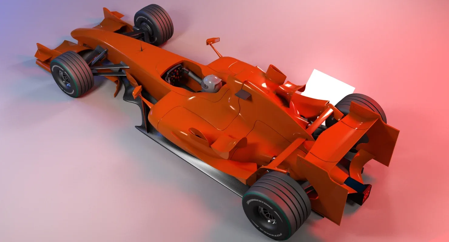 Generic Formula 1 Racing Car - FlippedNormals