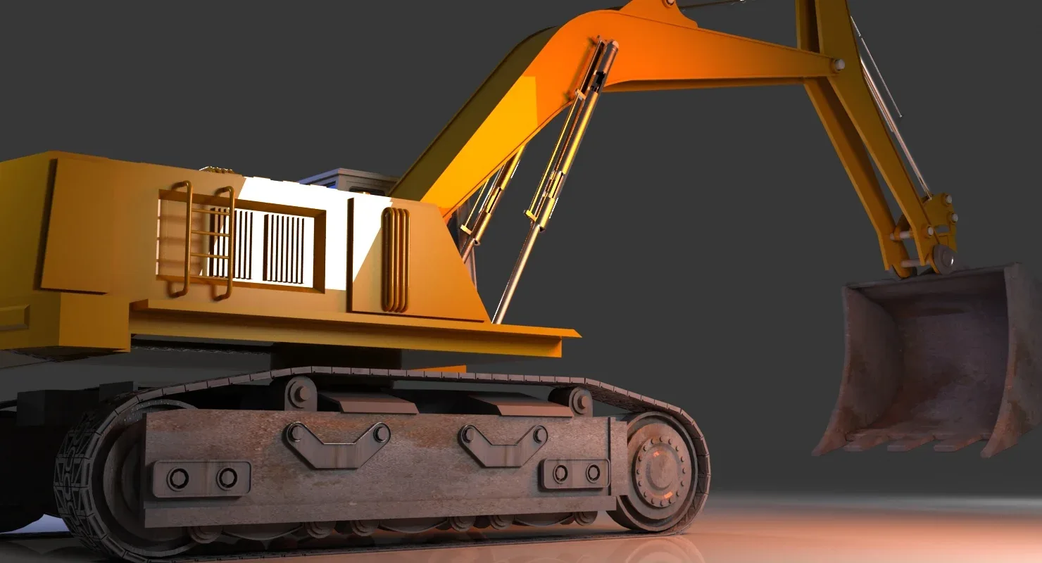 Picker Construction Vehicle - FlippedNormals