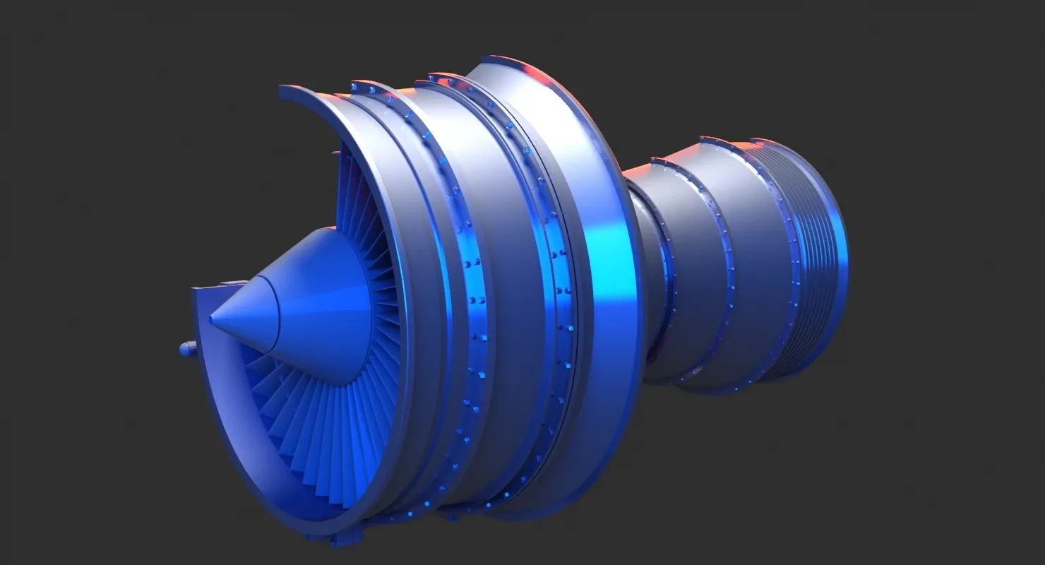 Jet Engine - FlippedNormals