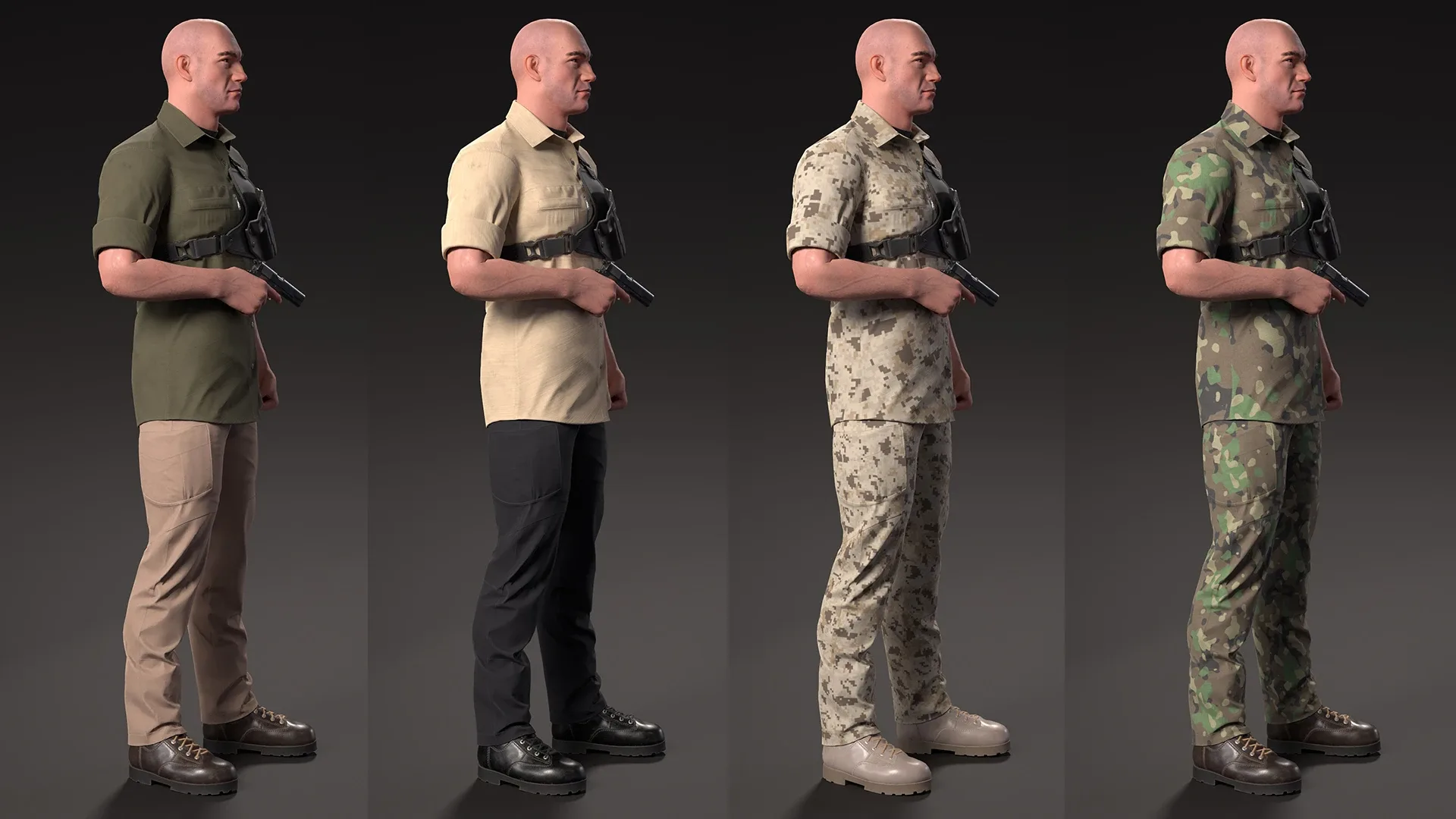 Army Guy - FlippedNormals