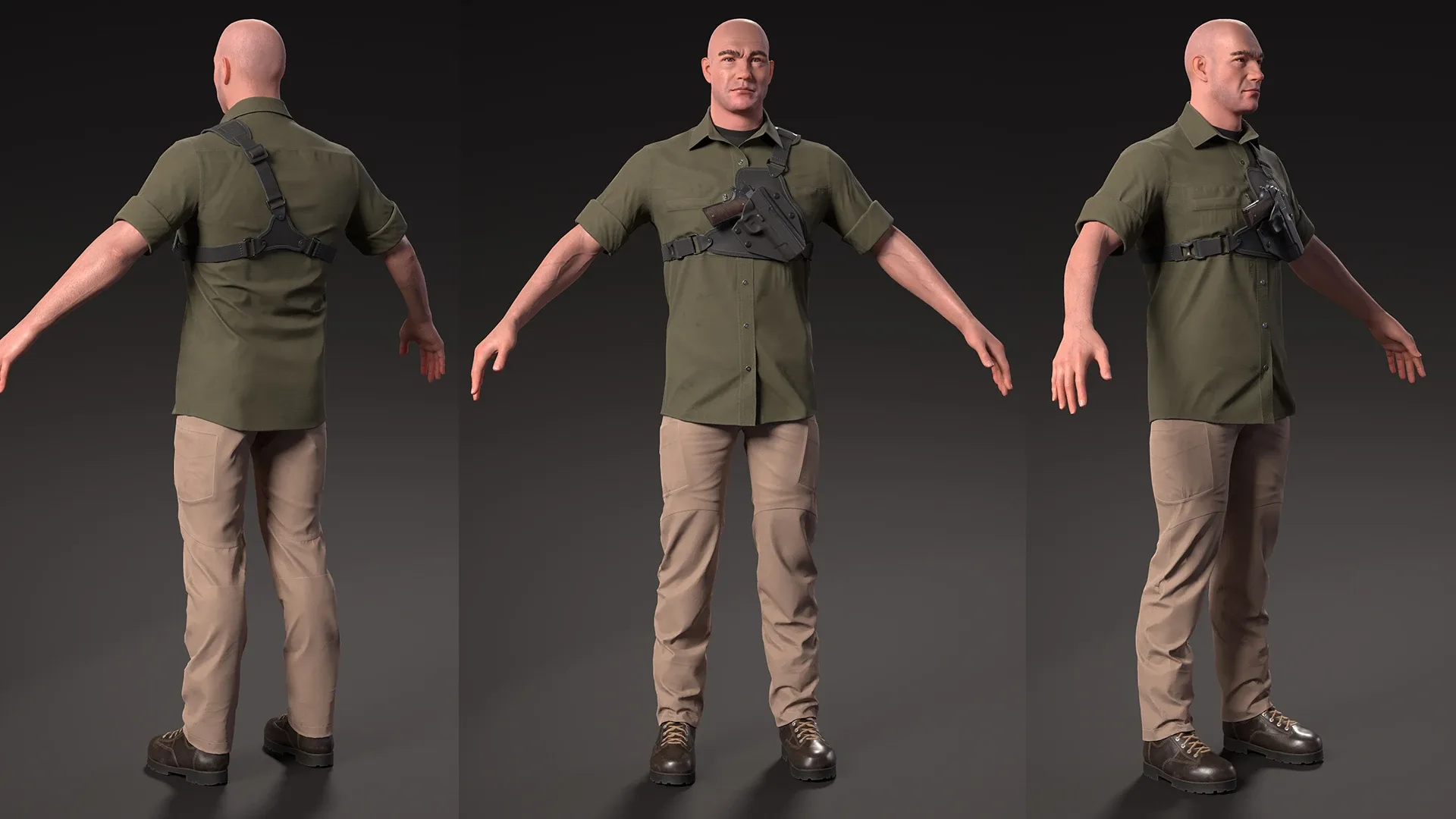 Army Guy - FlippedNormals