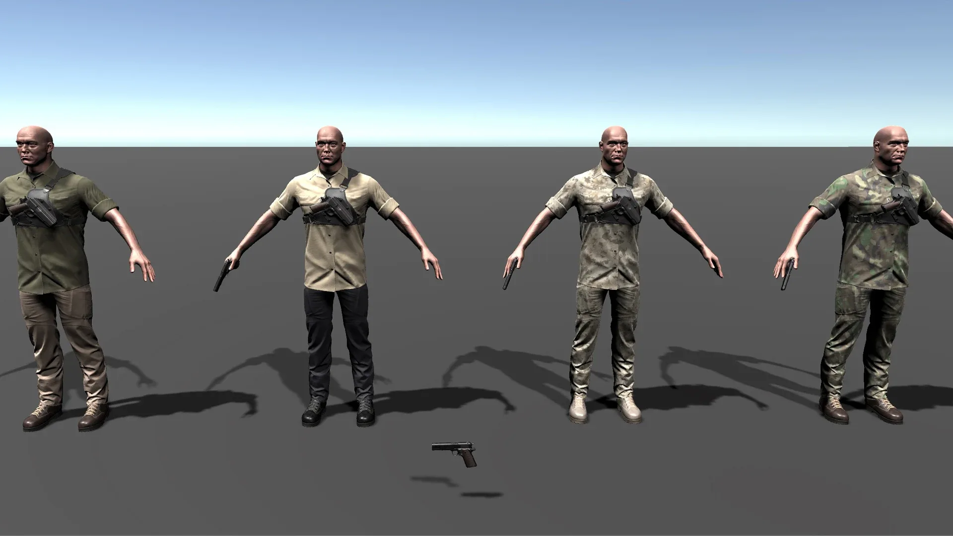 Army Guy - FlippedNormals