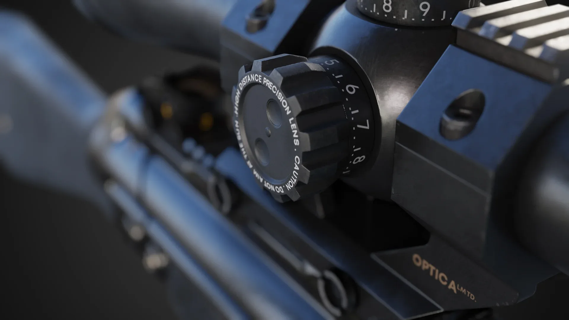 PTK-18 Rifle Low-poly 3D model - FlippedNormals