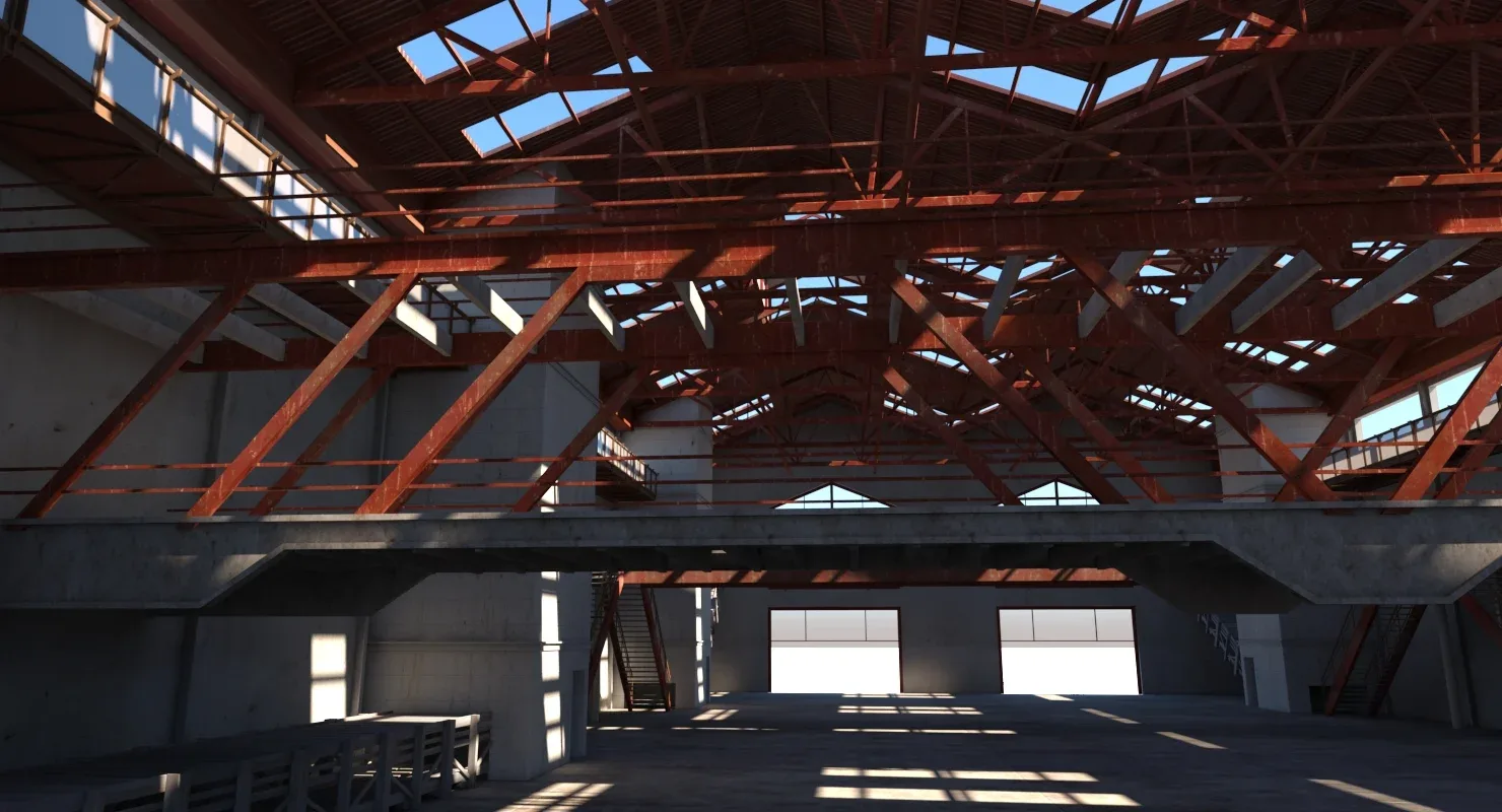 3D_Warehouse_interior_03 - FlippedNormals