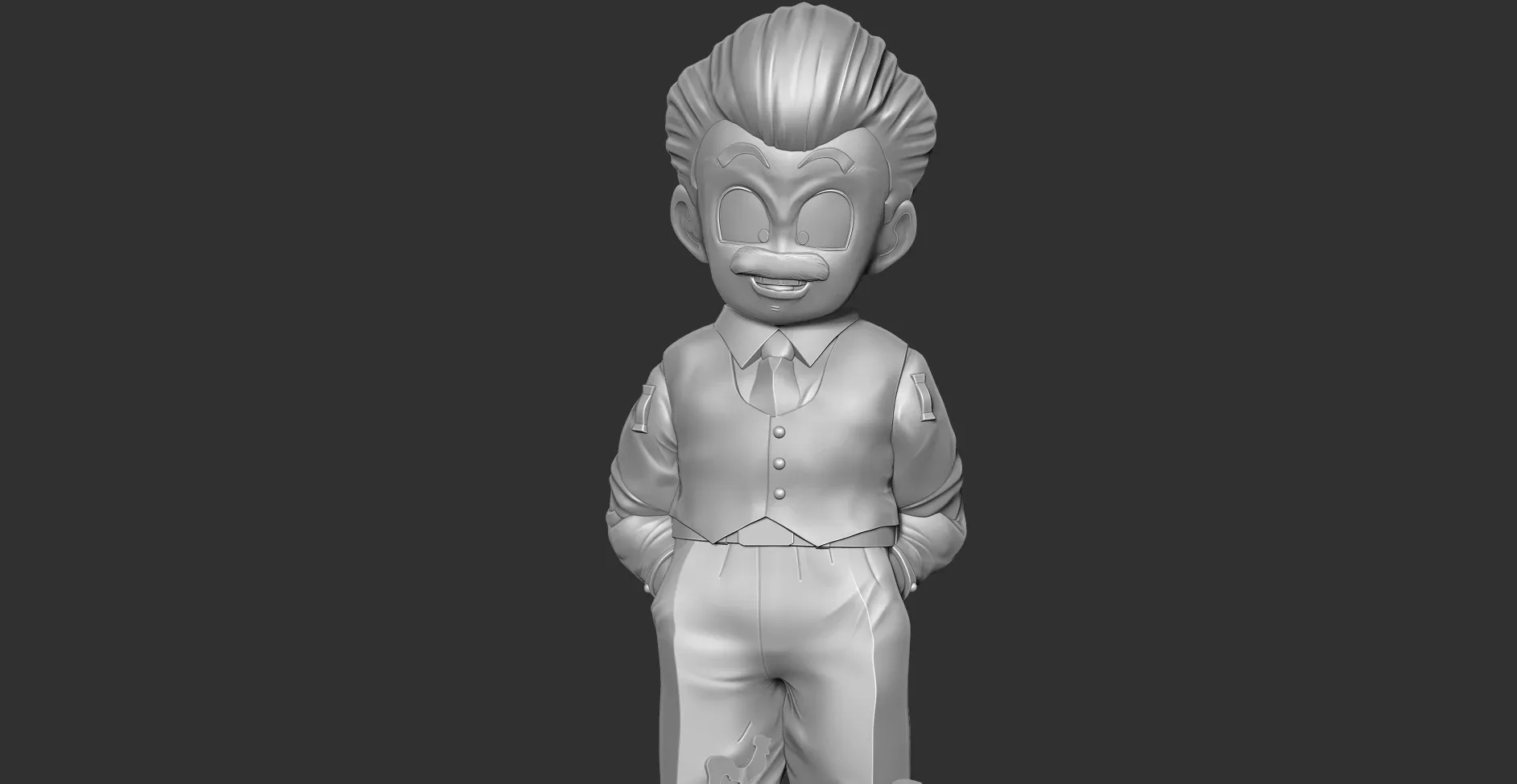 Krillin - Old man - FlippedNormals