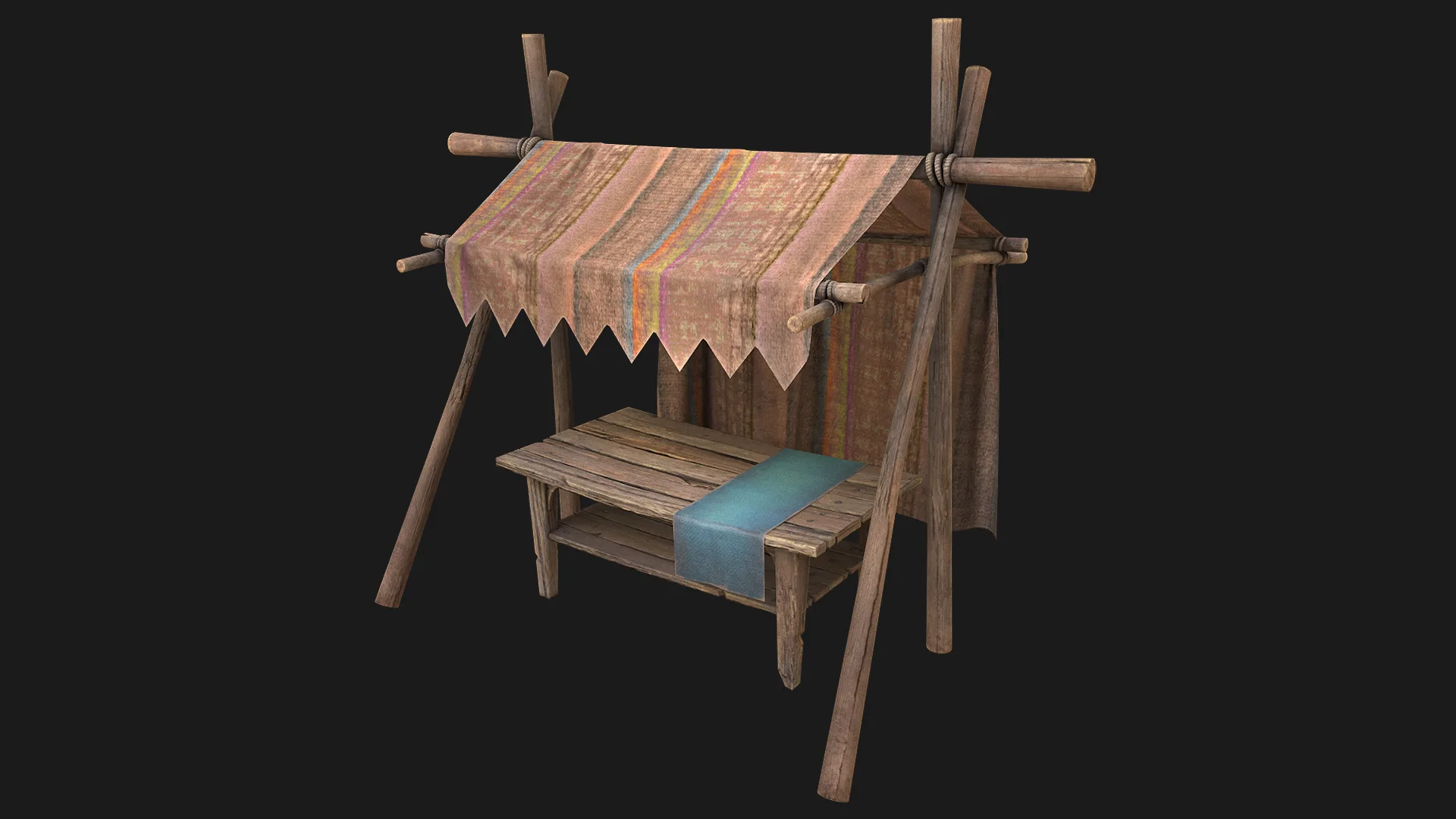 Medieval Bazaar Tent - FlippedNormals