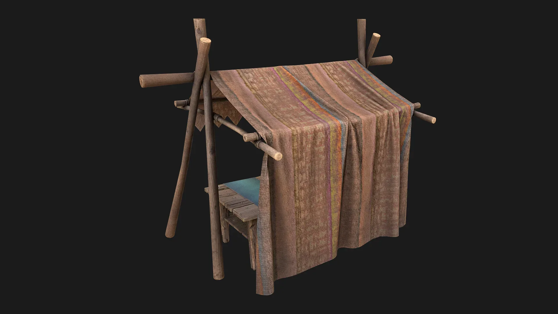 Medieval Bazaar Tent - FlippedNormals