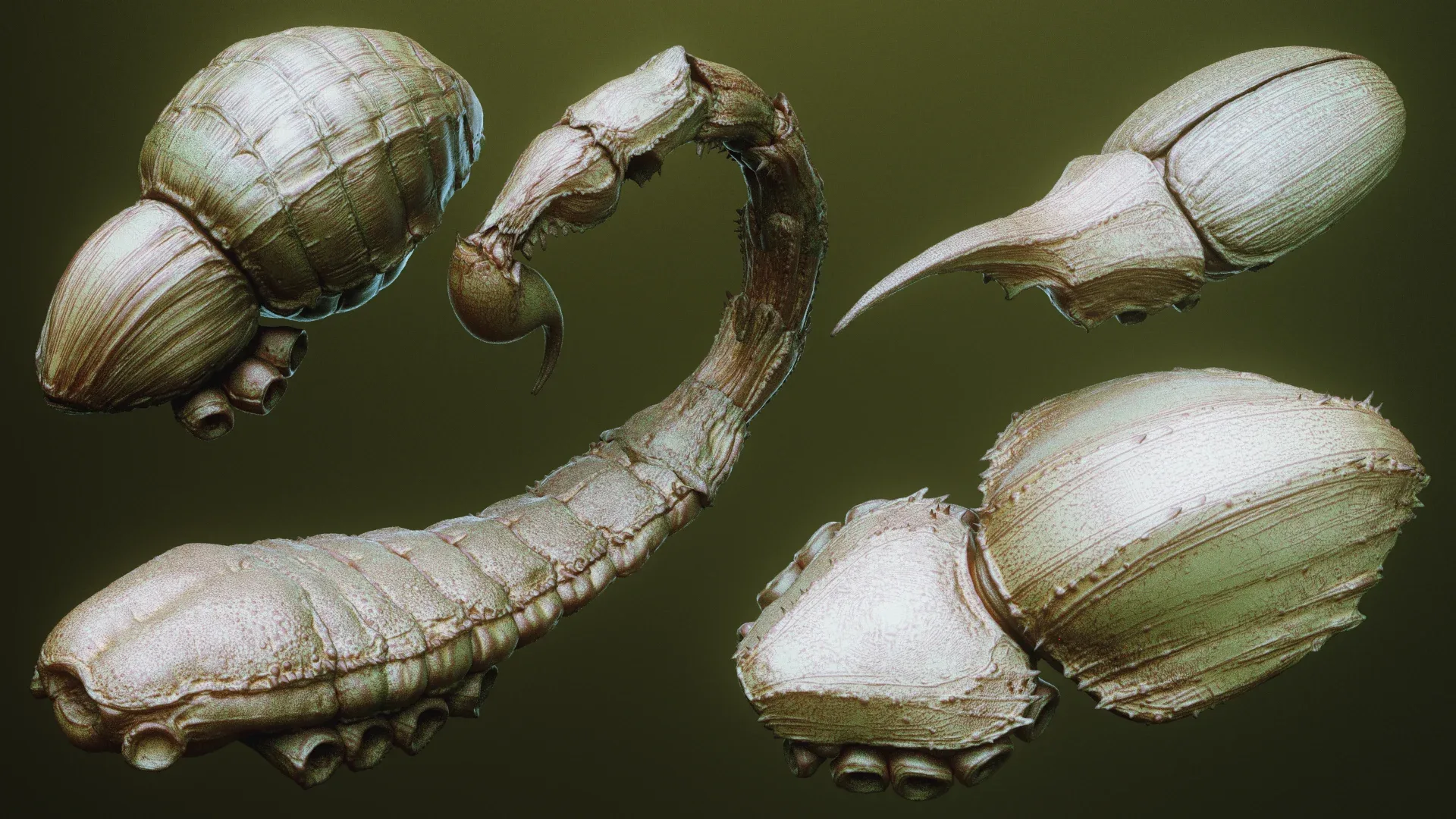 iNSEKt - 150+ Insectoid parts - FlippedNormals