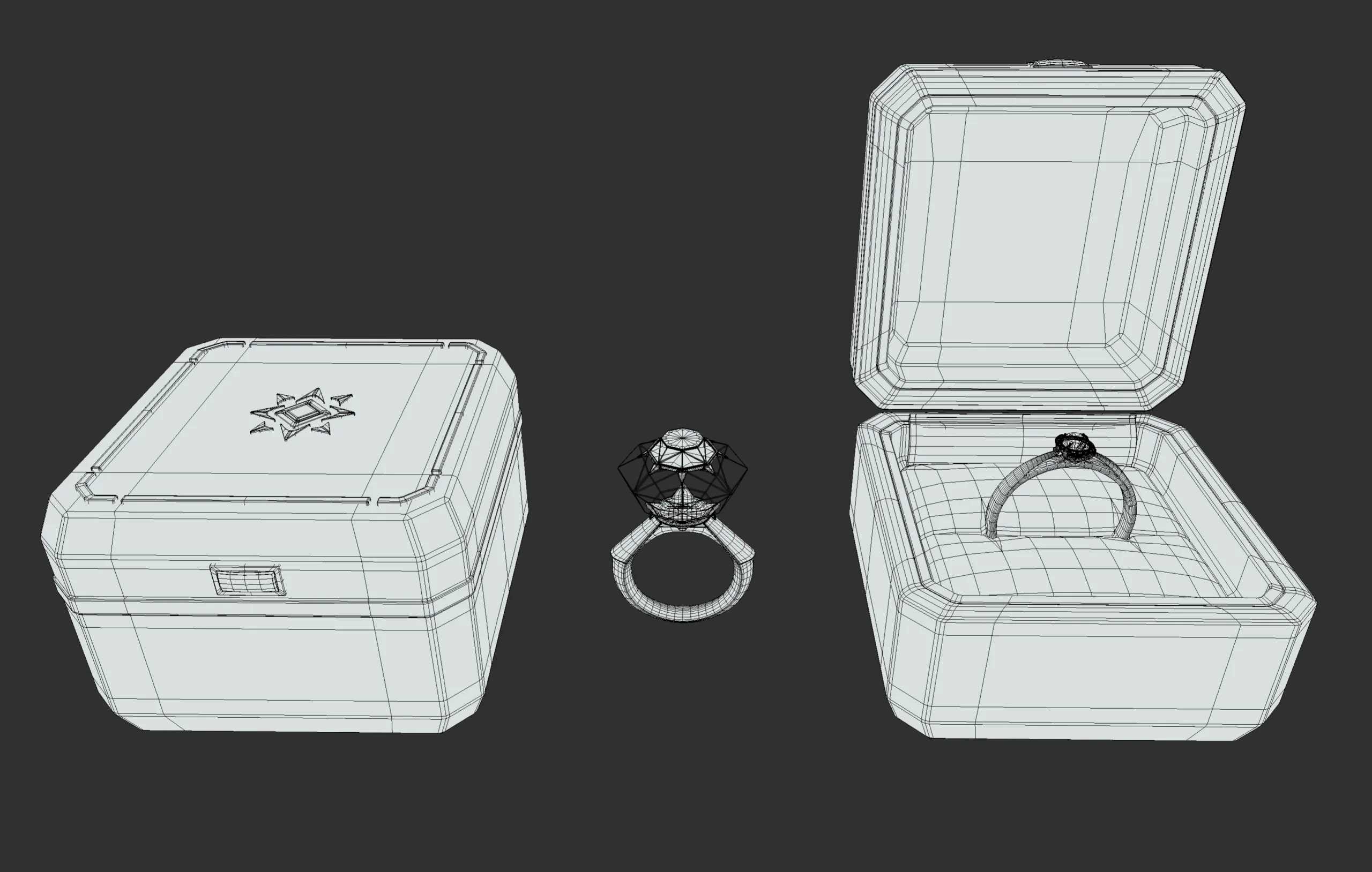 diamond ring - FlippedNormals