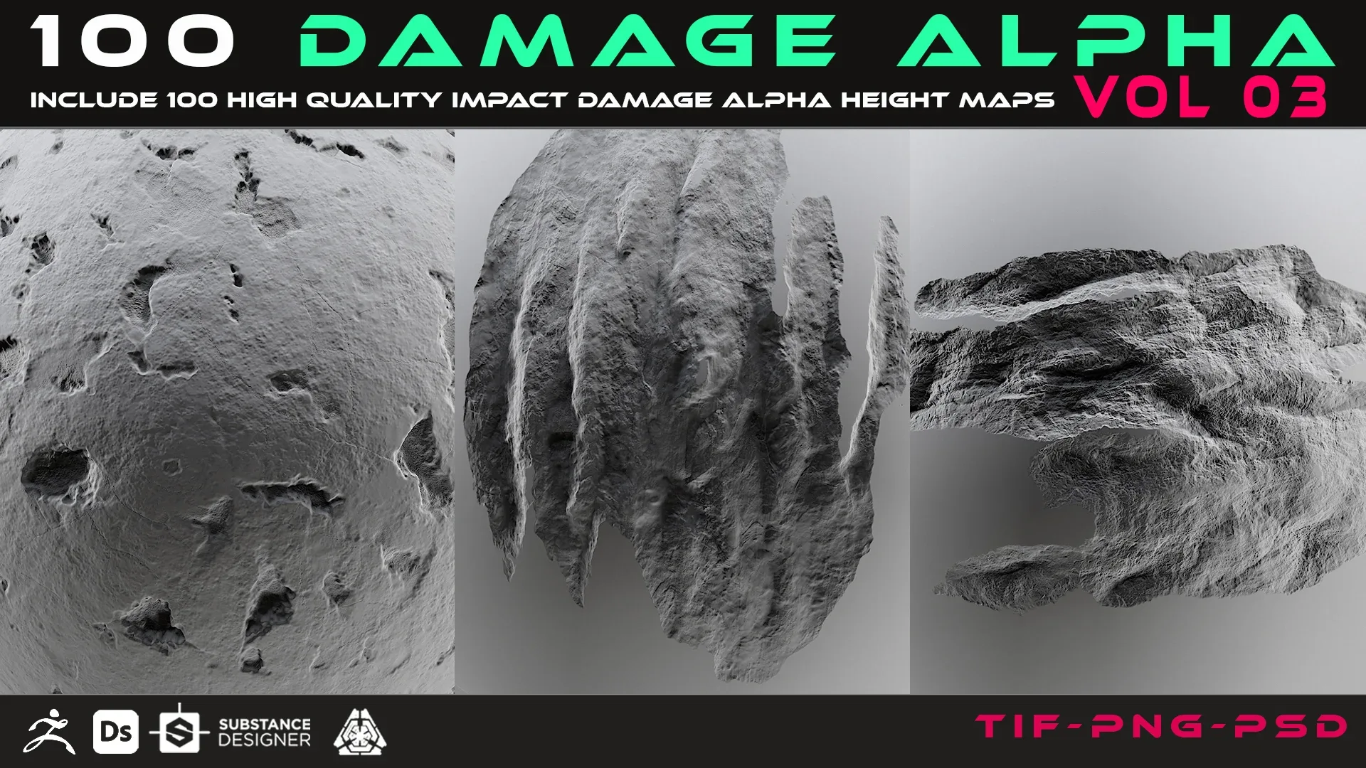 100 Damage Alpha - Vol 03 - FlippedNormals