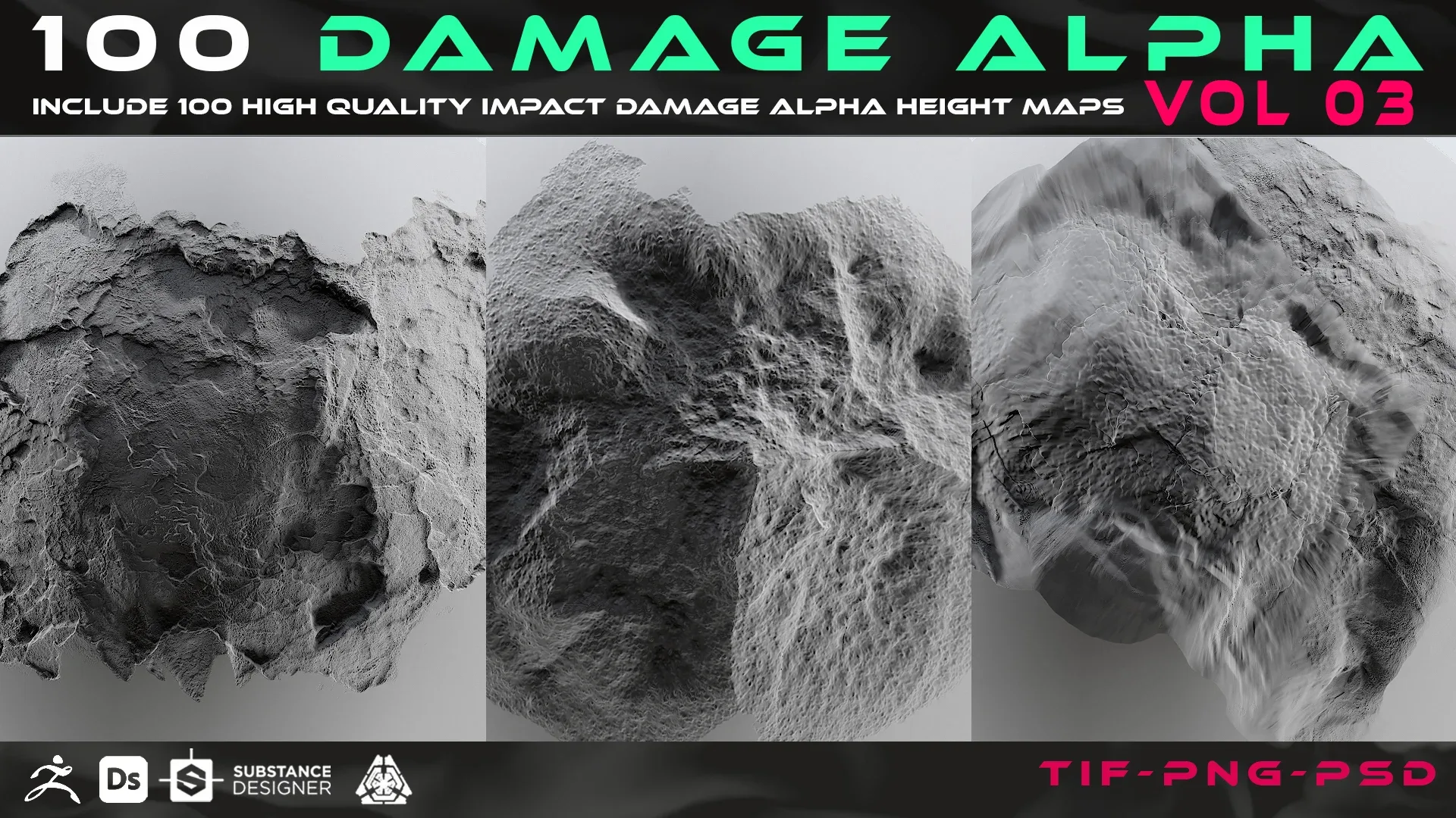 100 Damage Alpha - Vol 03 - FlippedNormals