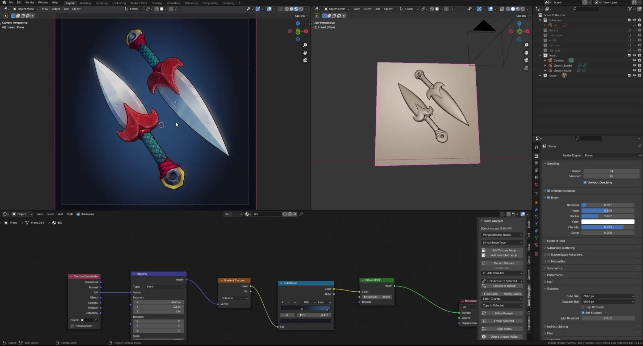 Hand Painted Texturing in Substance - FlippedNormals Hand Painted Texturing in Substance - FlippedNormals