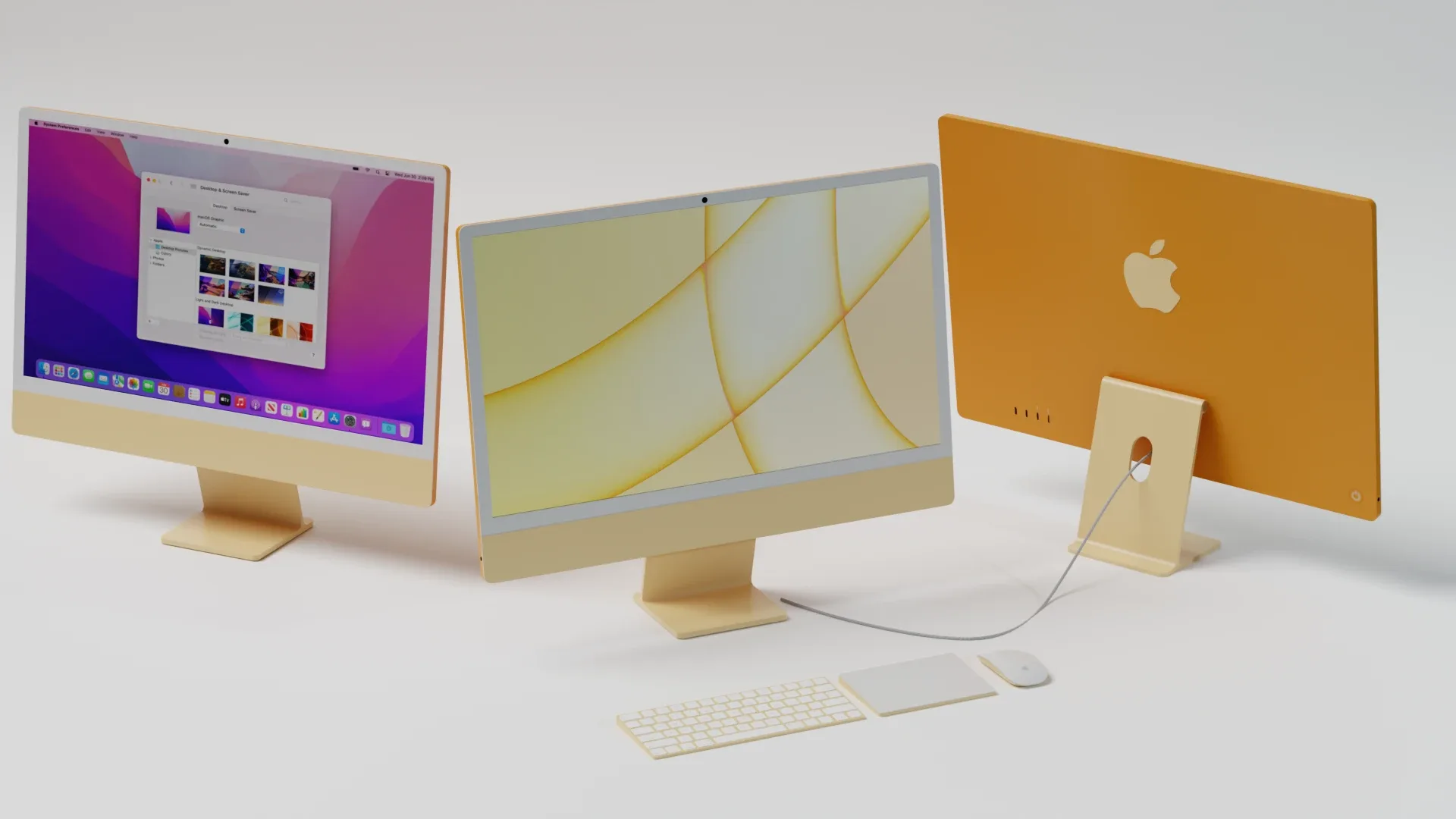 Apple Imac 2021 With Keyboard - - FlippedNormals