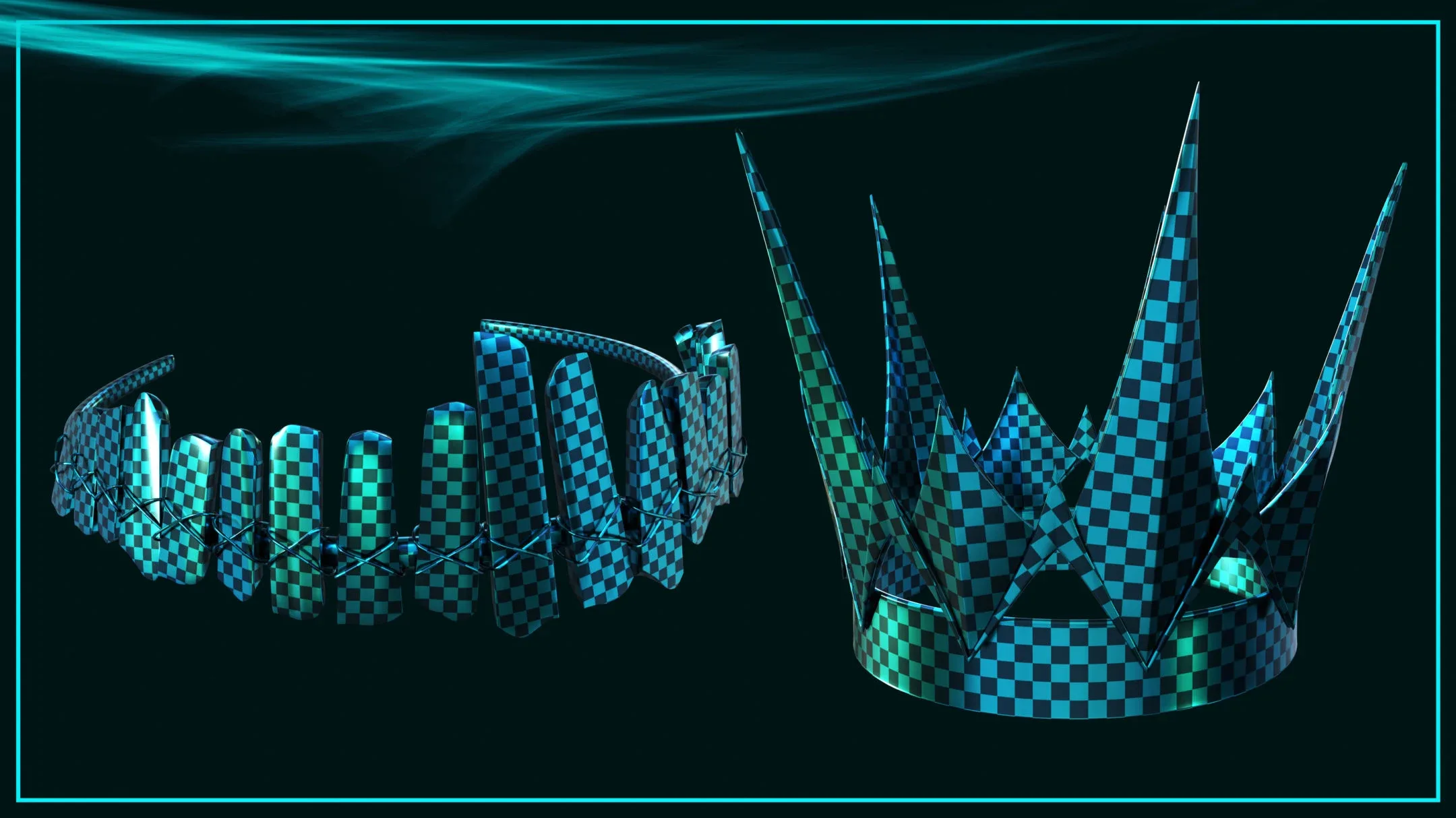 20 Fantasy Crown Base Mesh - FlippedNormals