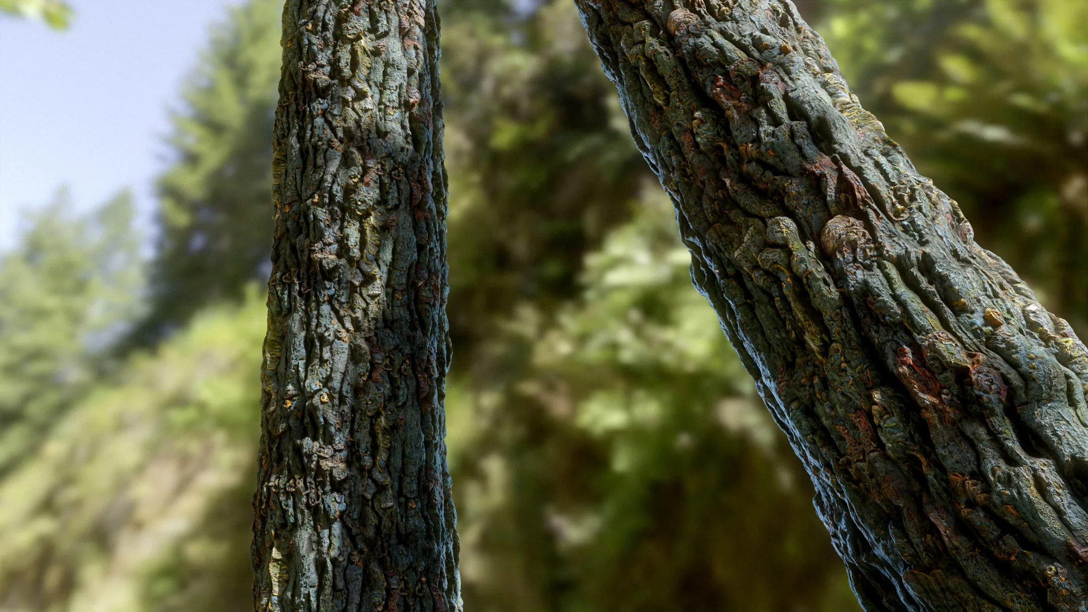 Fantasy Tree Bark Texture - FlippedNormals
