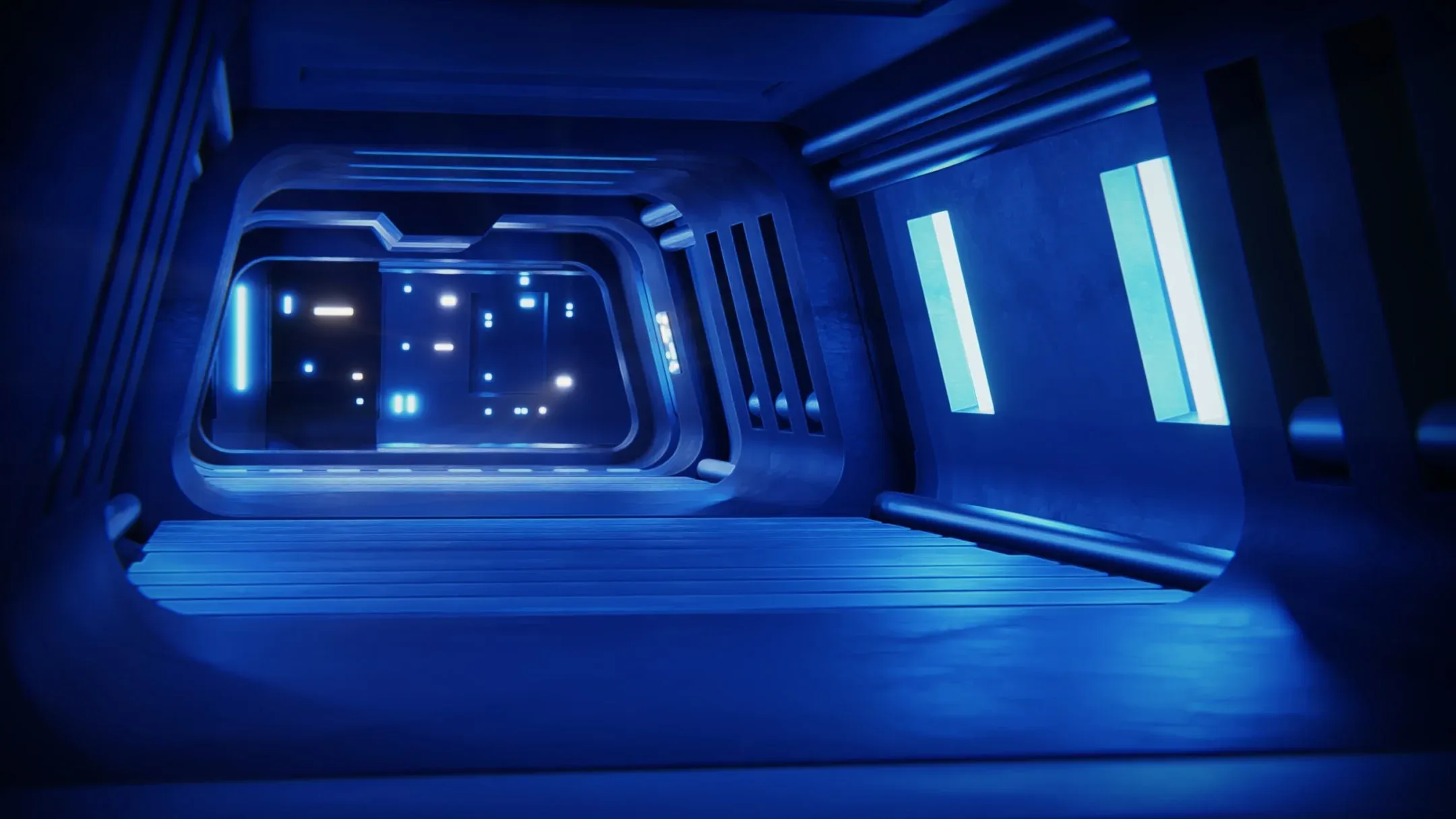 Sci-Fi Passage (Blender) - FlippedNormals