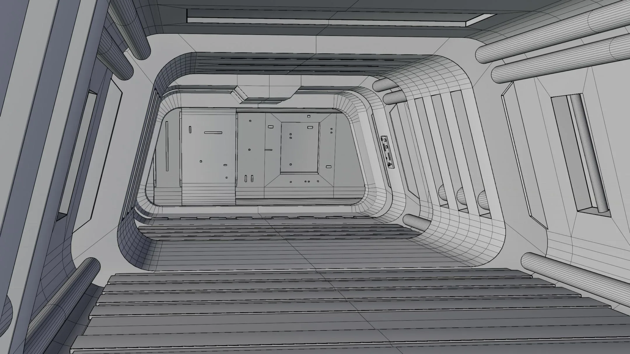 Sci-Fi Passage (Blender) - FlippedNormals