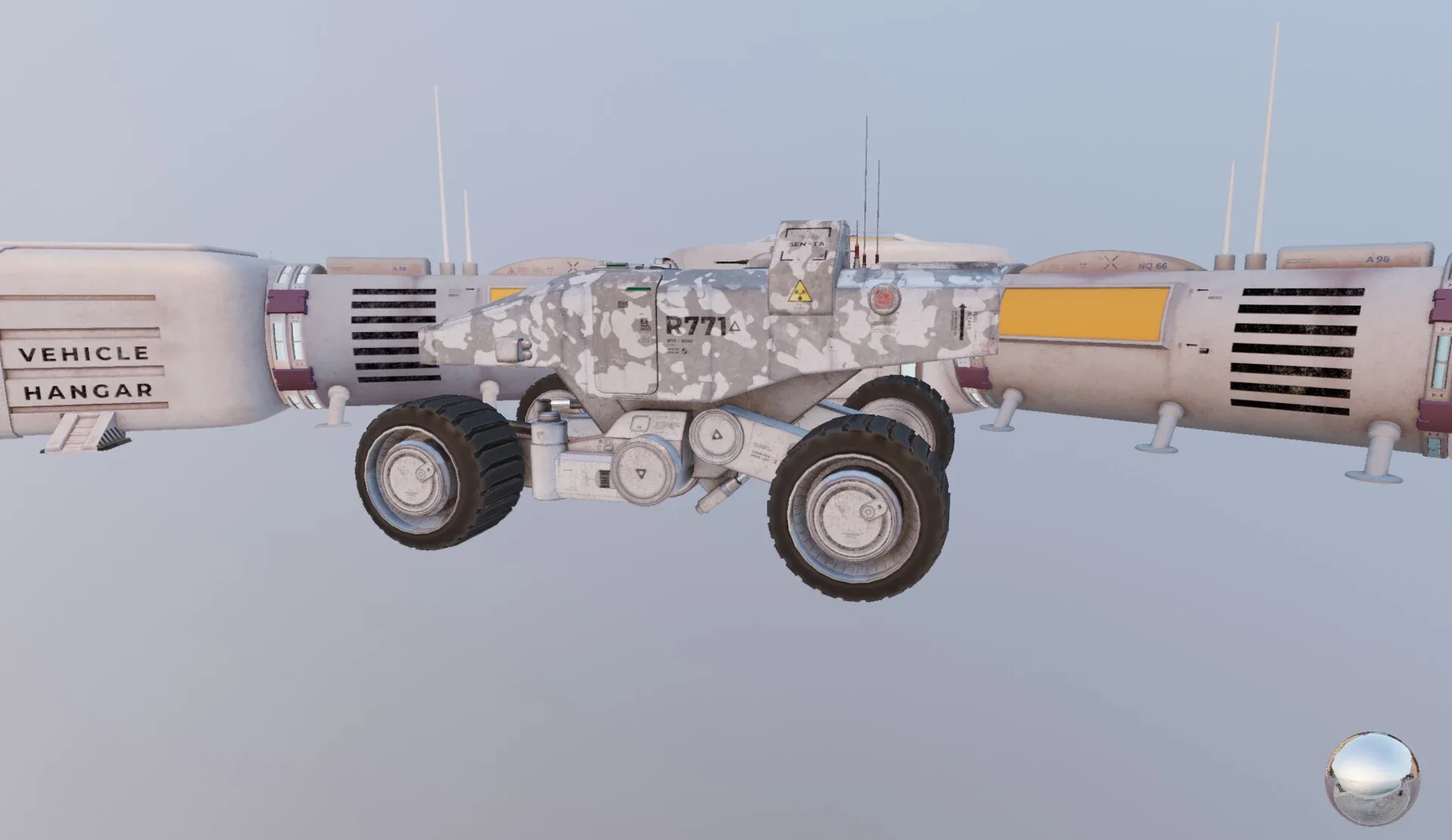 Mars Military Rover Transporter - FlippedNormals