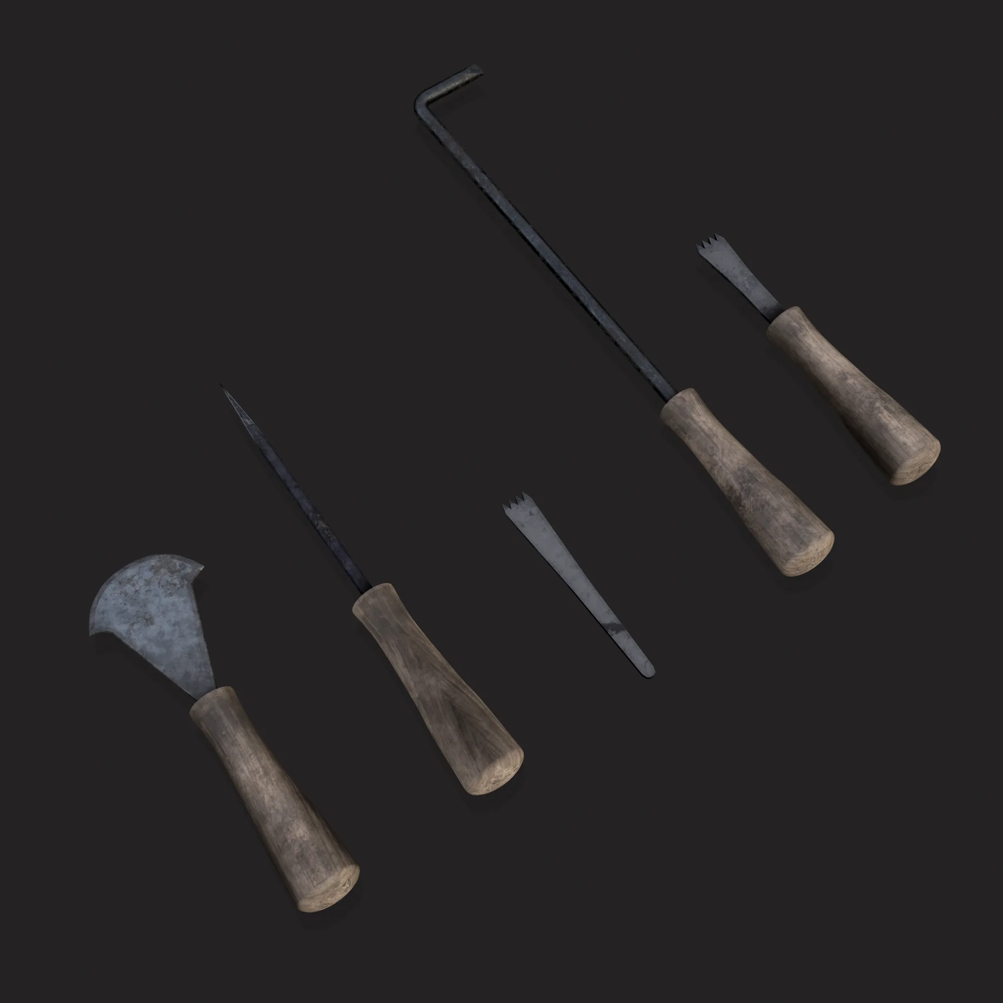 Leather Working Hand Tools - FlippedNormals