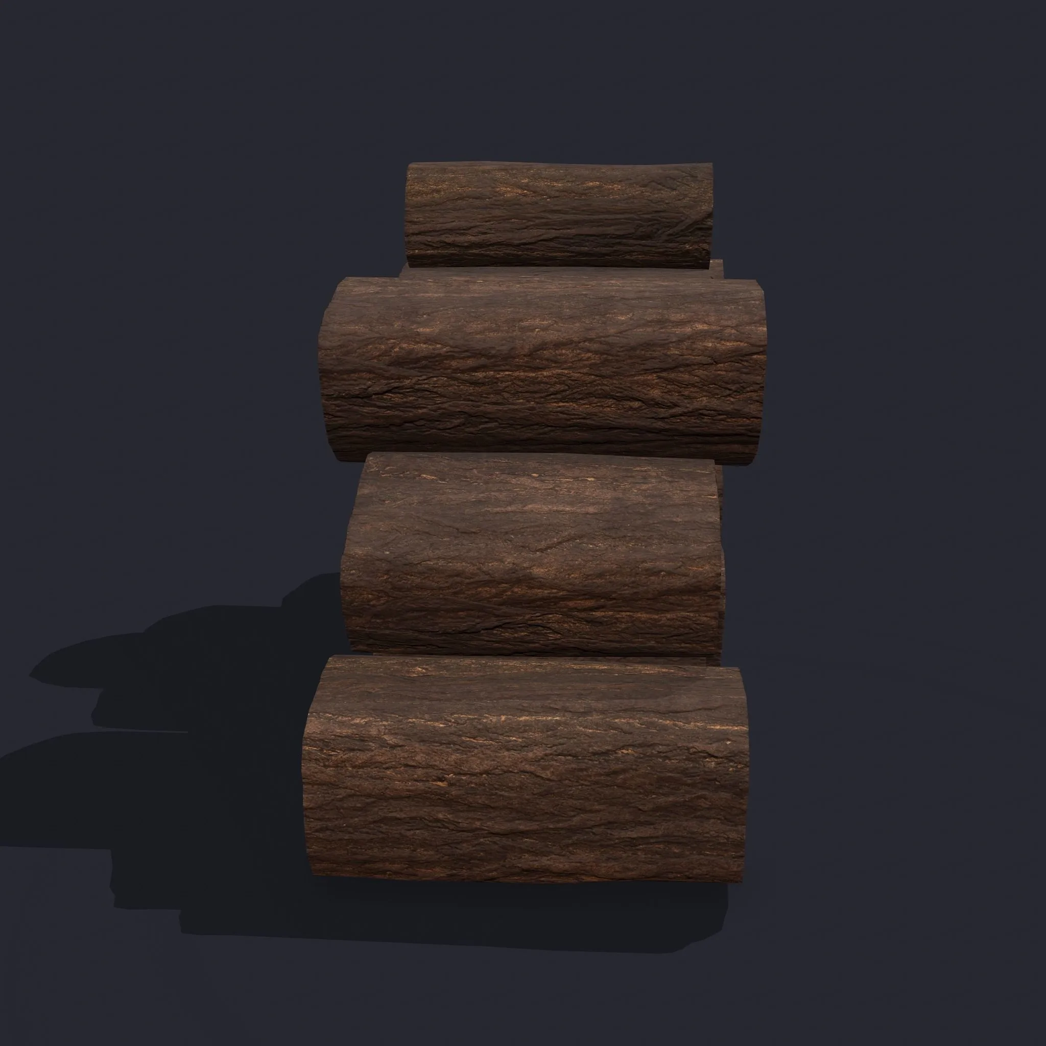 Wood Logs Stack - FlippedNormals