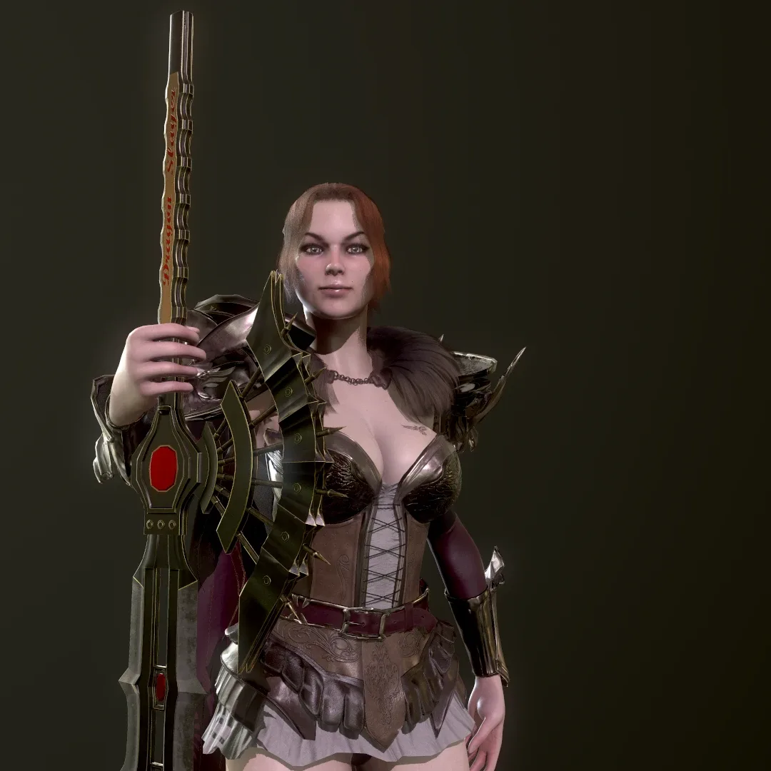 Woman Knight - FlippedNormals