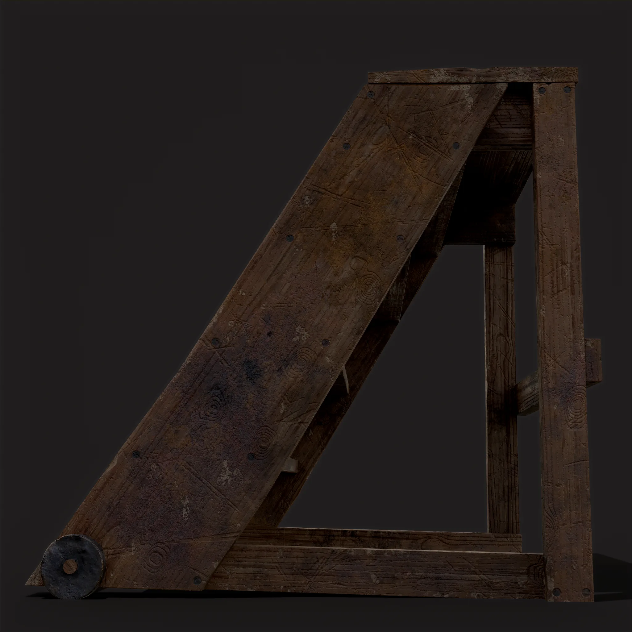 Medieval Style Three Ladders - FlippedNormals