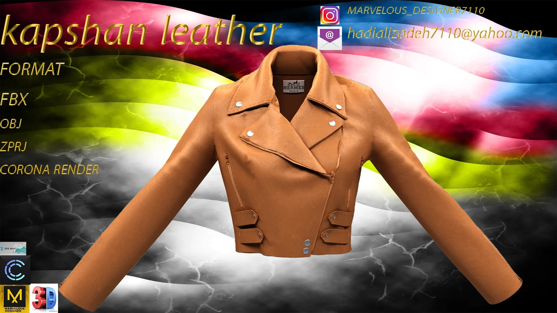 leather jacket - FlippedNormals