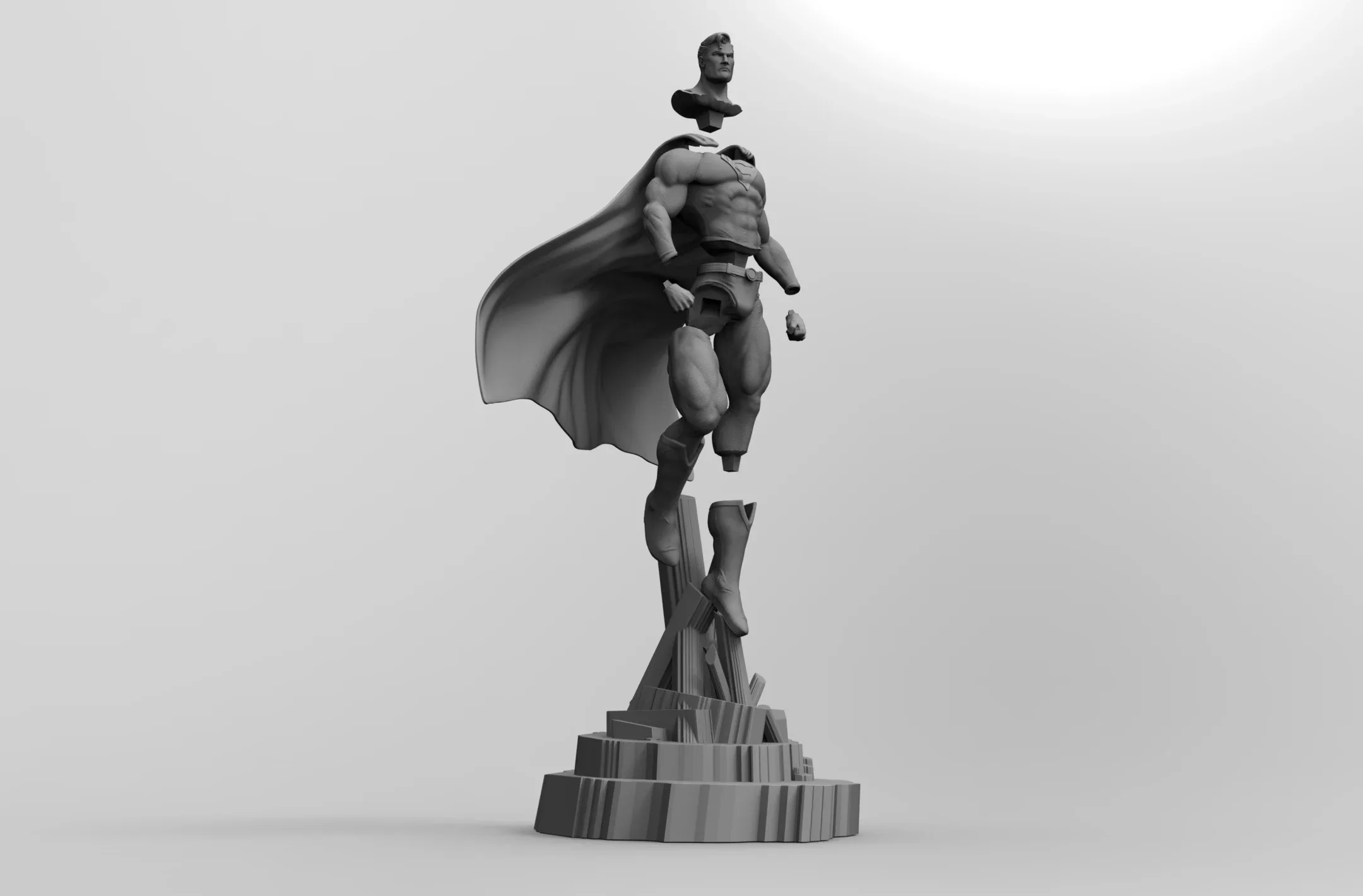 SUPERMAN COLLECTIBLE FIGURE - FlippedNormals